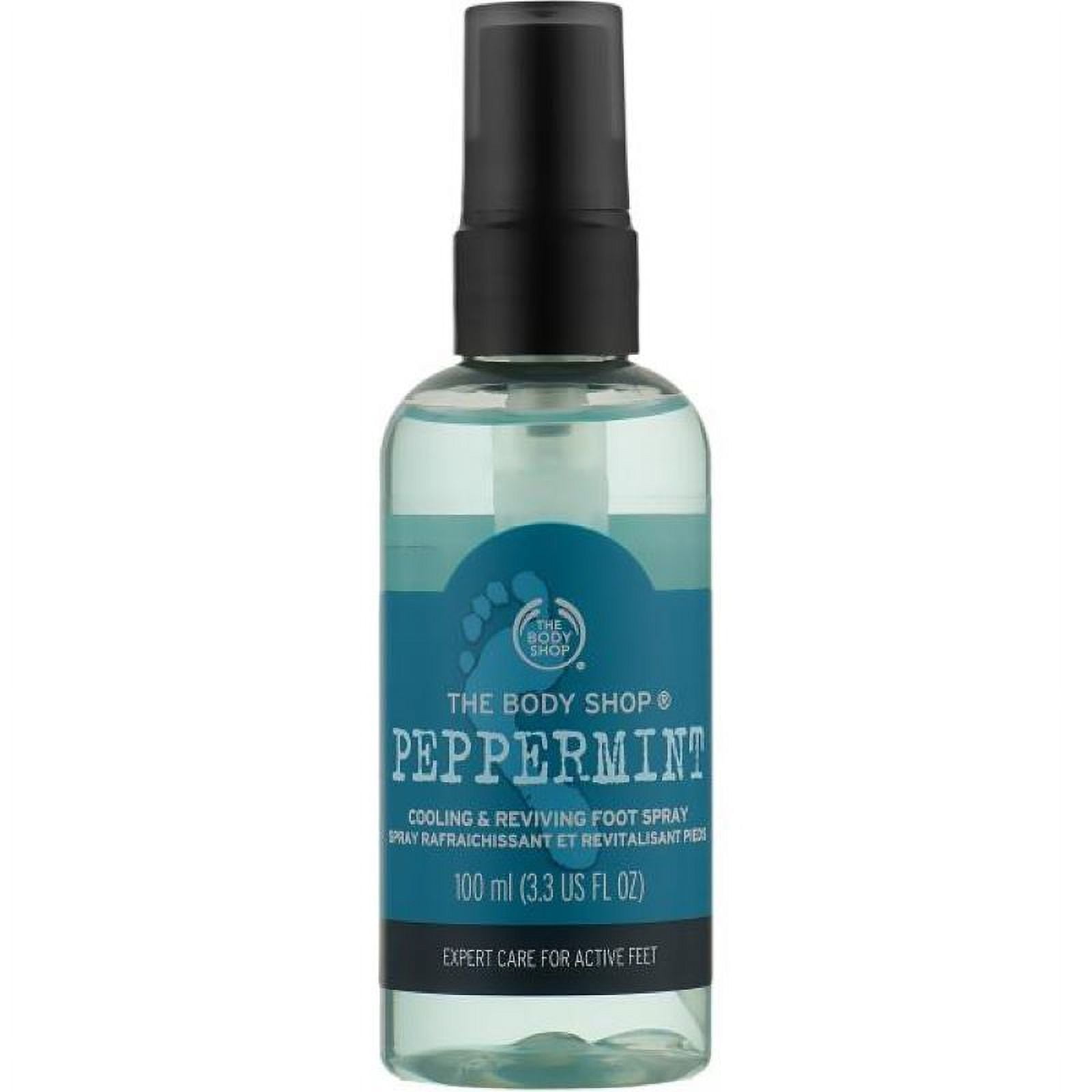 The Body Shop - Peppermint Cooling & Reviving Foot Spray, 100ml, Foot ...