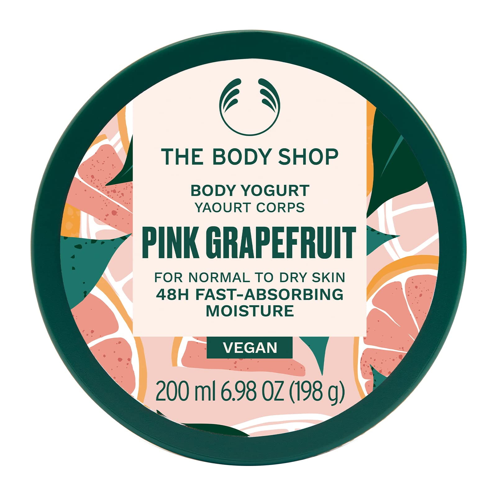 The Body Shop Pink SAF21 Grapefruit Body Yogurt - Instantly Absorbing ...