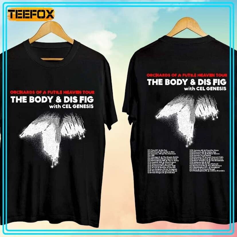 The Body and Dis Fig - Summer Tour 2024 Unisex T-Shirt - Walmart.com