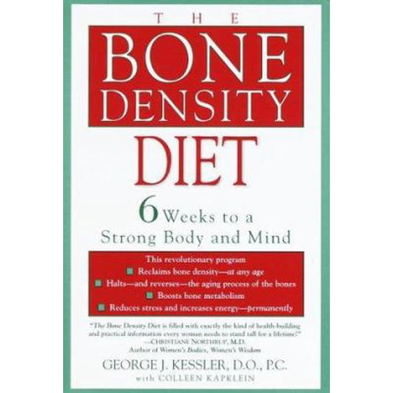 The Bone Density Diet: 6 Weeks to a Strong Body and Mind - Walmart.com