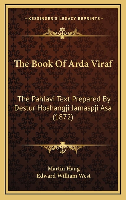 The Book Of Arda Viraf (Hardcover) - Walmart.com