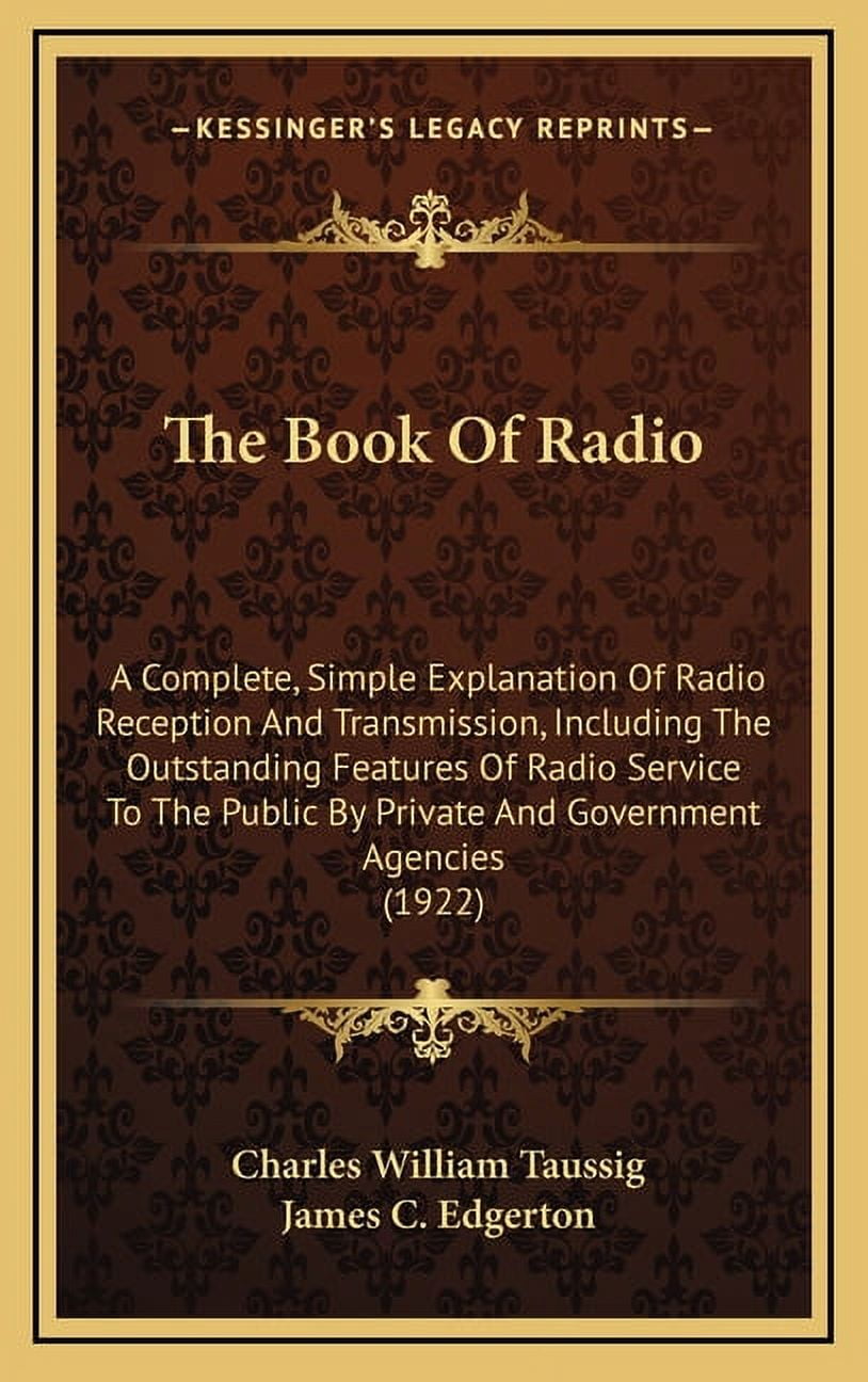 The Book Of Radio (Hardcover) - Walmart.com