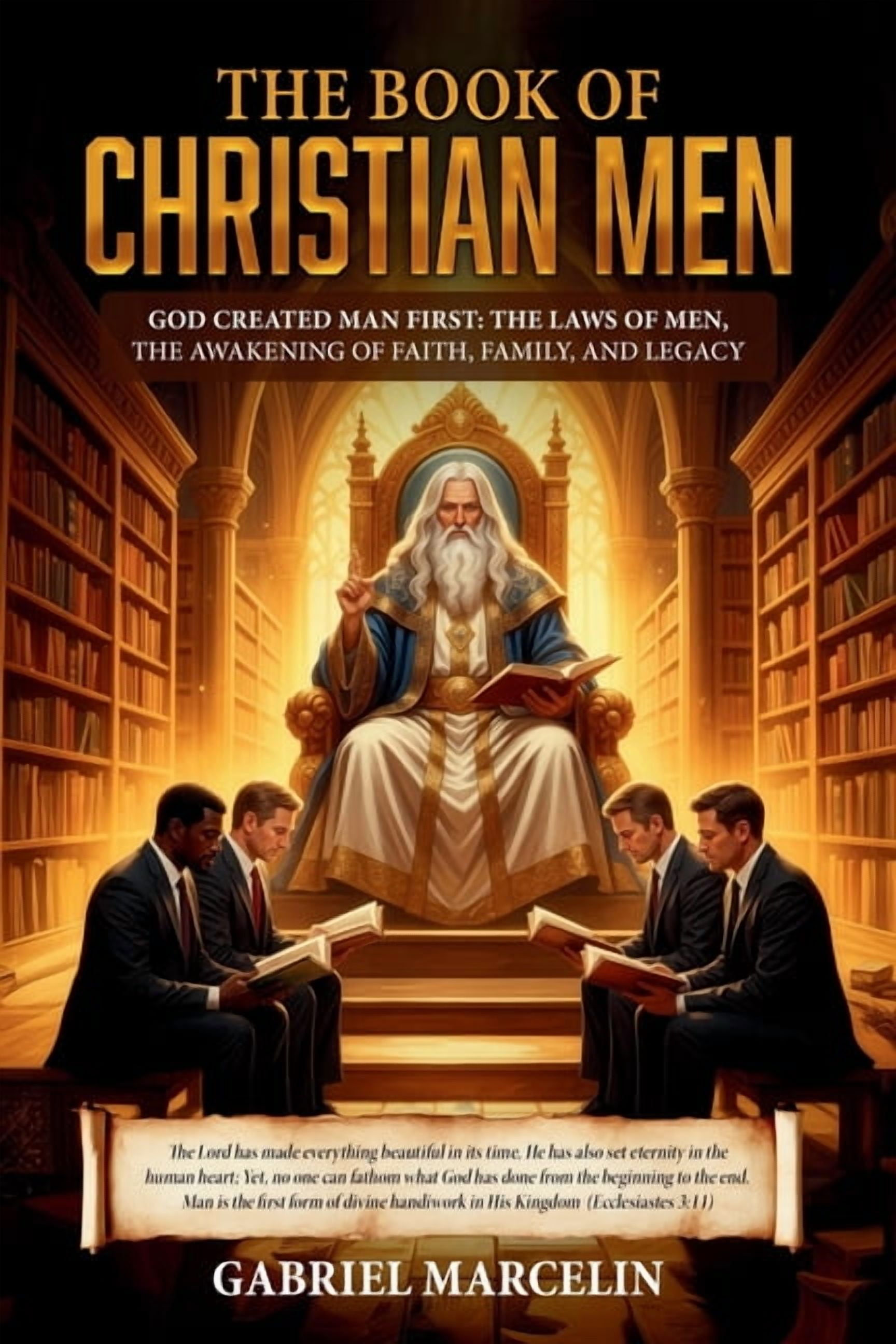 The Book of Christian Men: God Created Man First: The Laws of Men ...