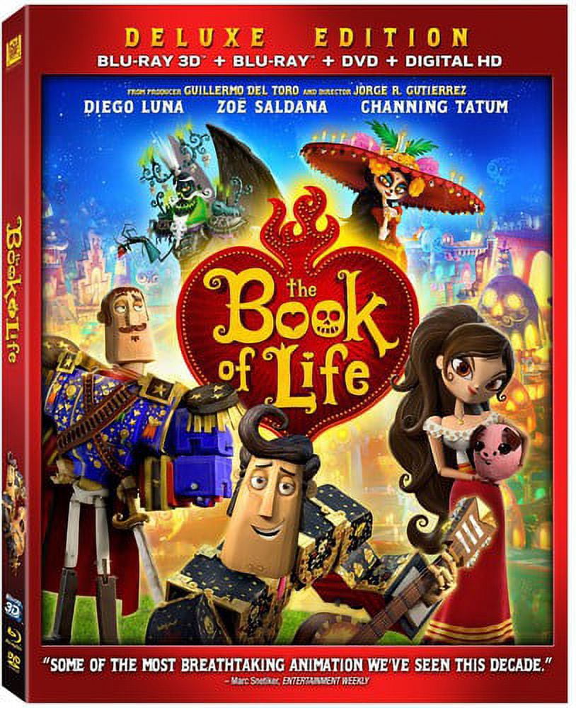 The Book of Life (Blu-ray + DVD) - Walmart.com