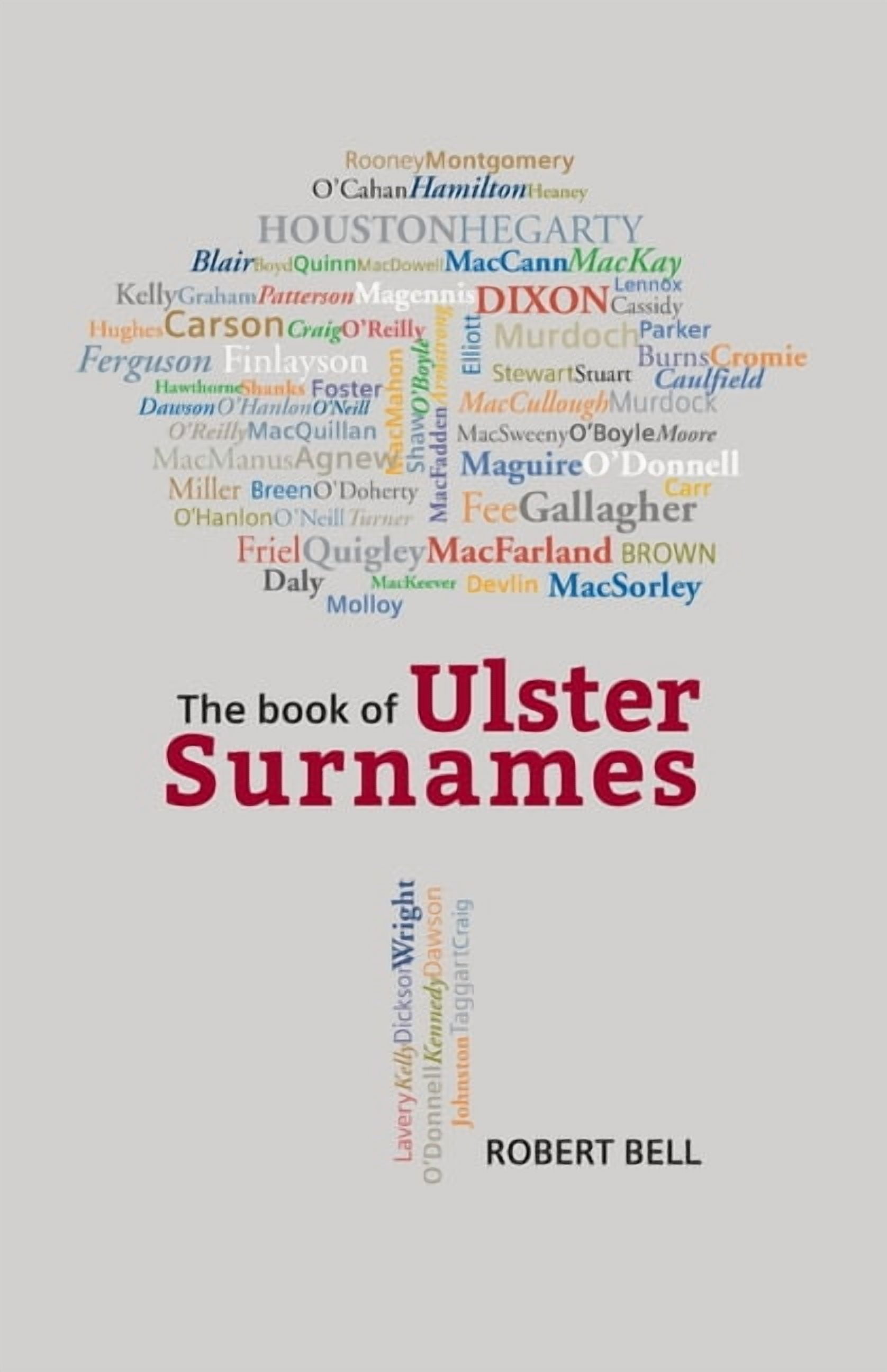 The Book of Ulster Surnames, (Paperback) - Walmart Business Supplies