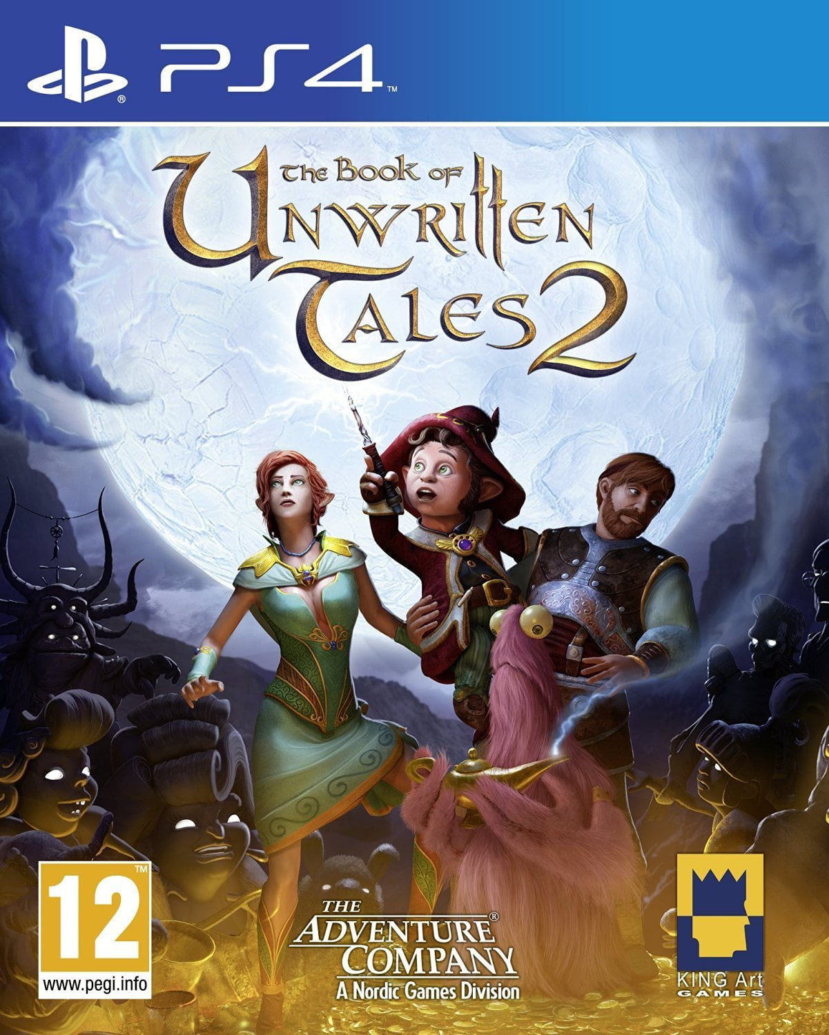 The Book of Unwritten Tales 2 (PS4 Playstation 4) Legends foretold it ...