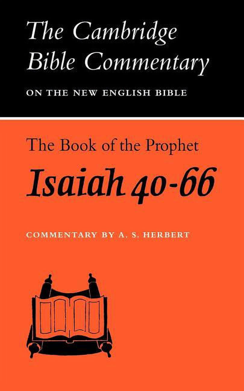 The Book of the Prophet Isaiah, Chapters 40-66, (Paperback) - Walmart.com