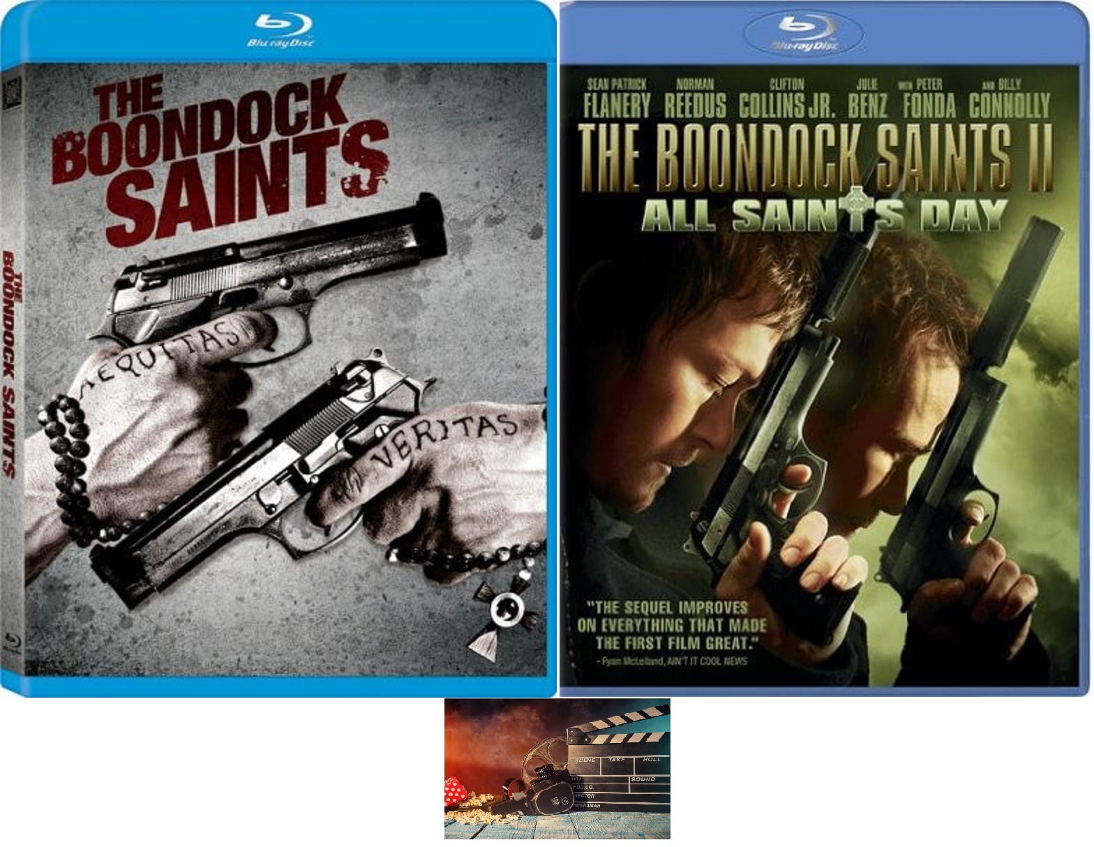 The Boondock Saints & The Boondock Saints All Saints Day 2 Blu Ray Set ...