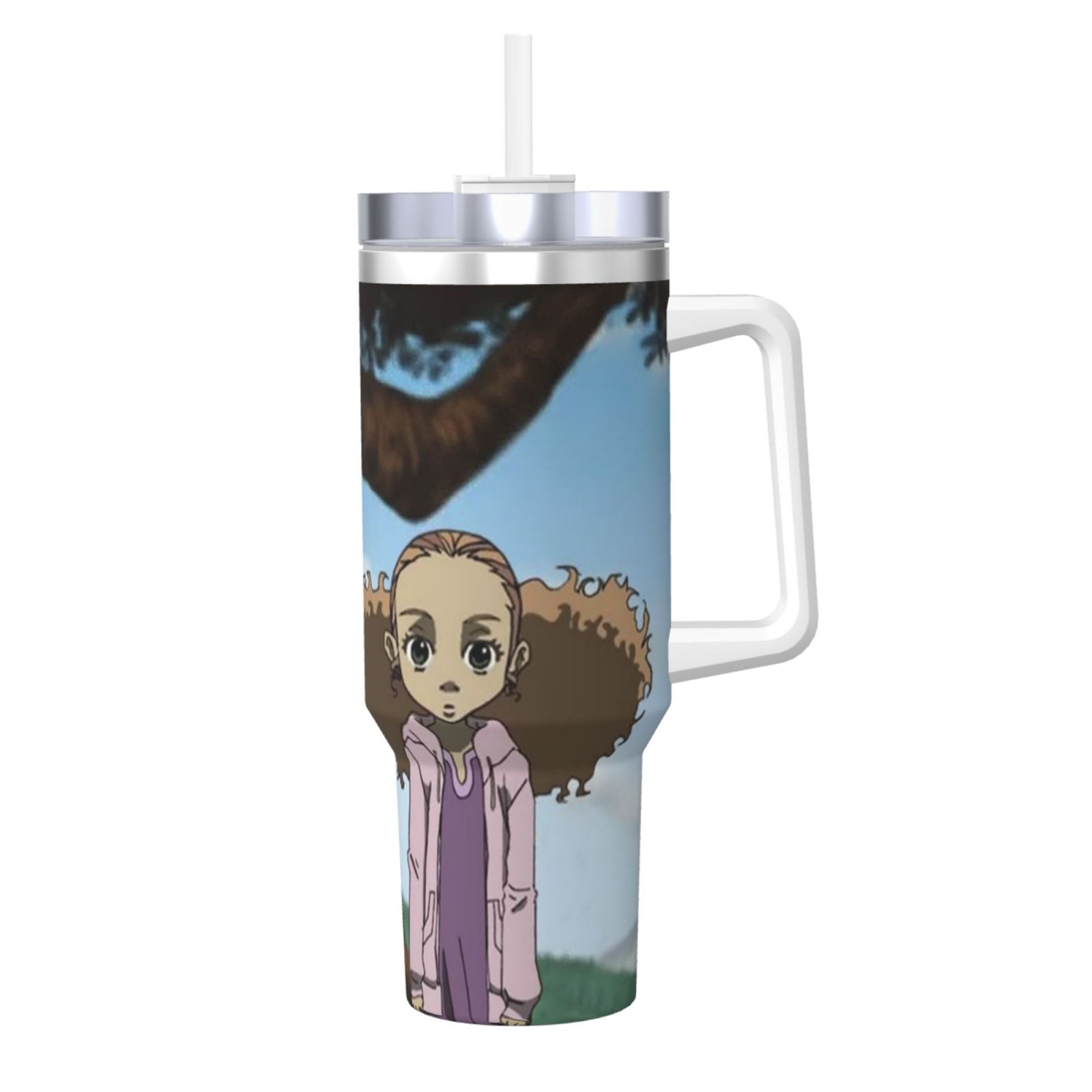 The Boondocks 40 Oz Stainless Steel Tumbler Car Cup Insulated Water ...