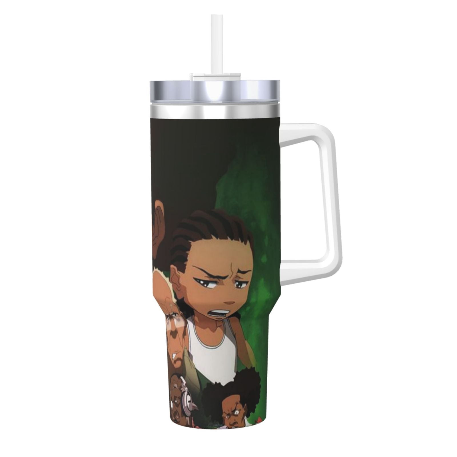 The Boondocks 40 Oz Stainless Steel Tumbler Car Cup Insulated Water ...