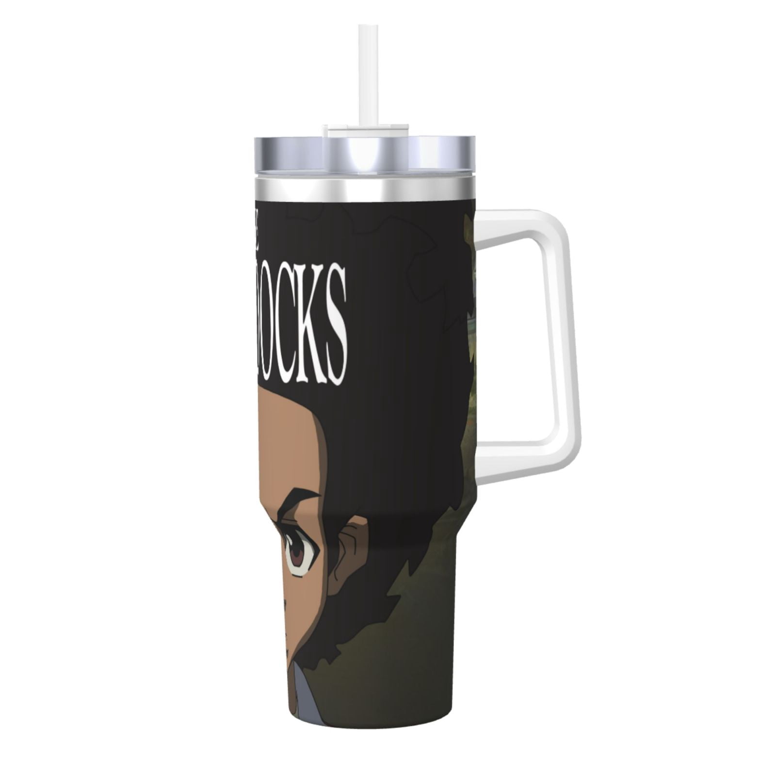The Boondocks 40 Oz Stainless Steel Tumbler Car Cup Insulated Water ...