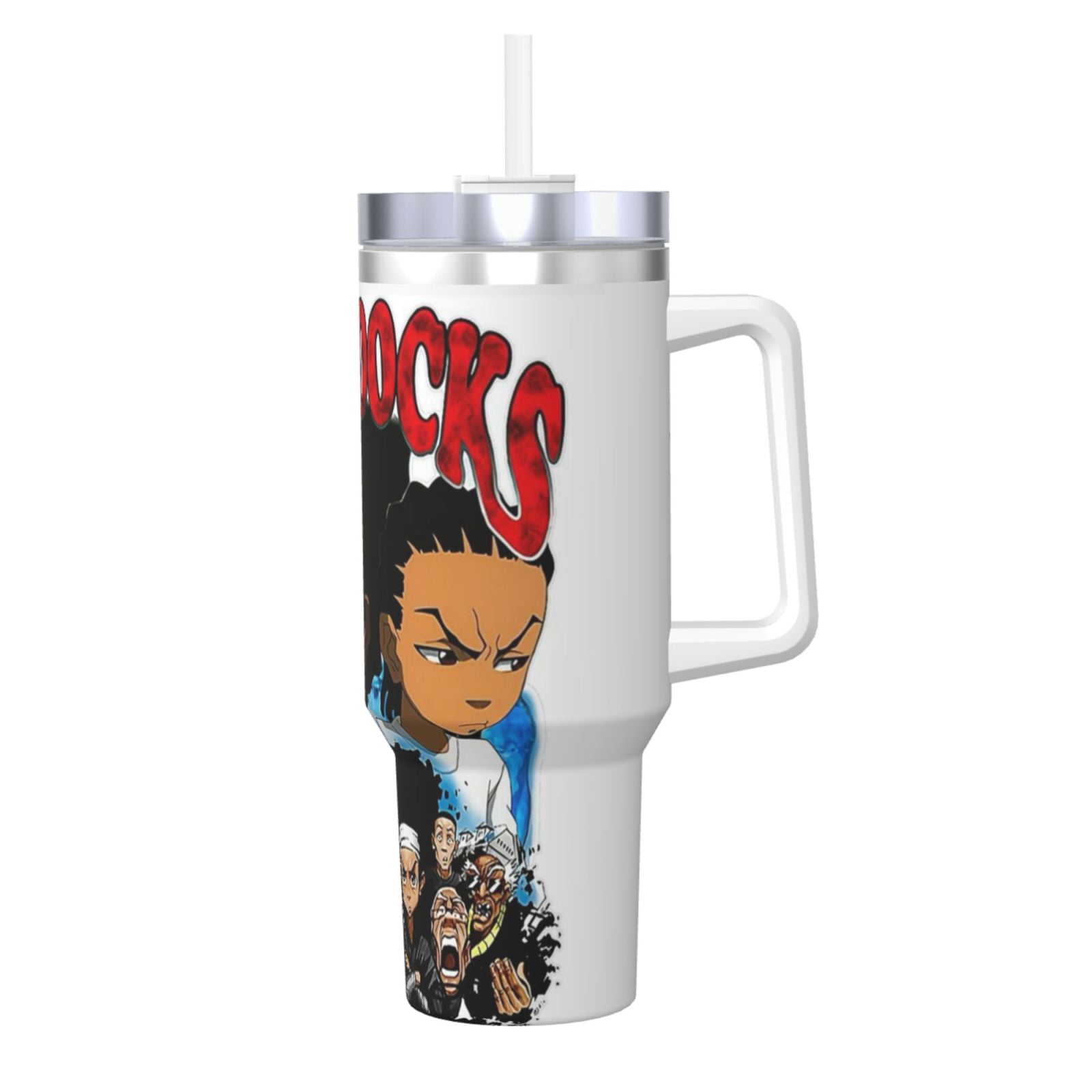 The Boondocks 40 Oz Stainless Steel Tumbler Car Cup Insulated Water ...