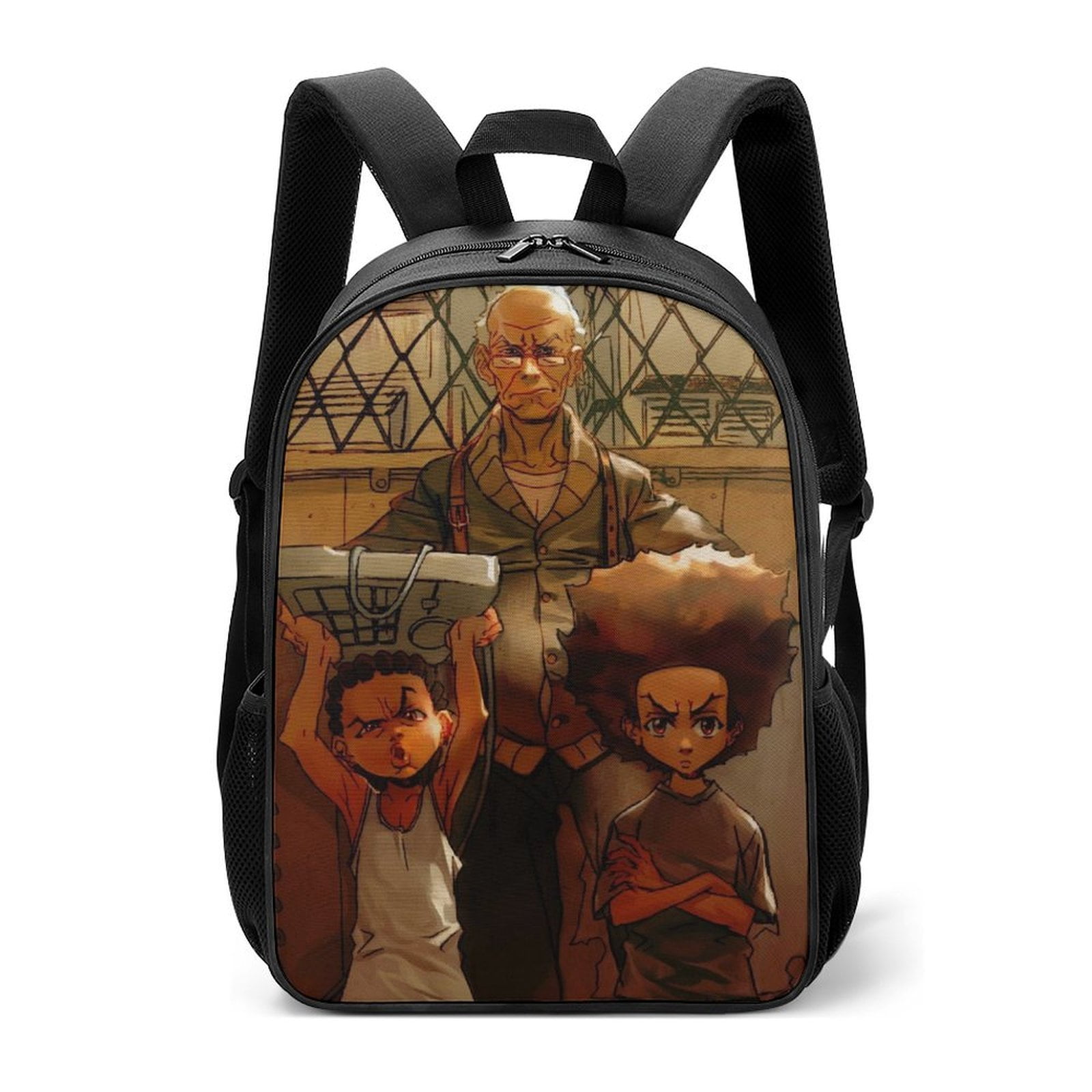 The Boondocks Backpack Durable Schoolbag Stylish Large Capacity Bookbag ...