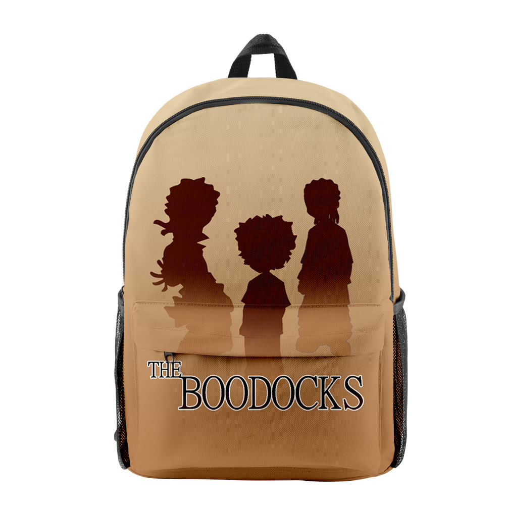 The Boondocks Backpack Unisex Shoulders Bag Fashion 3D Prints Casual ...