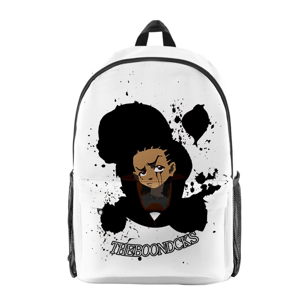The Boondocks Backpack Unisex Shoulders Bag Fashion 3D Prints Casual ...