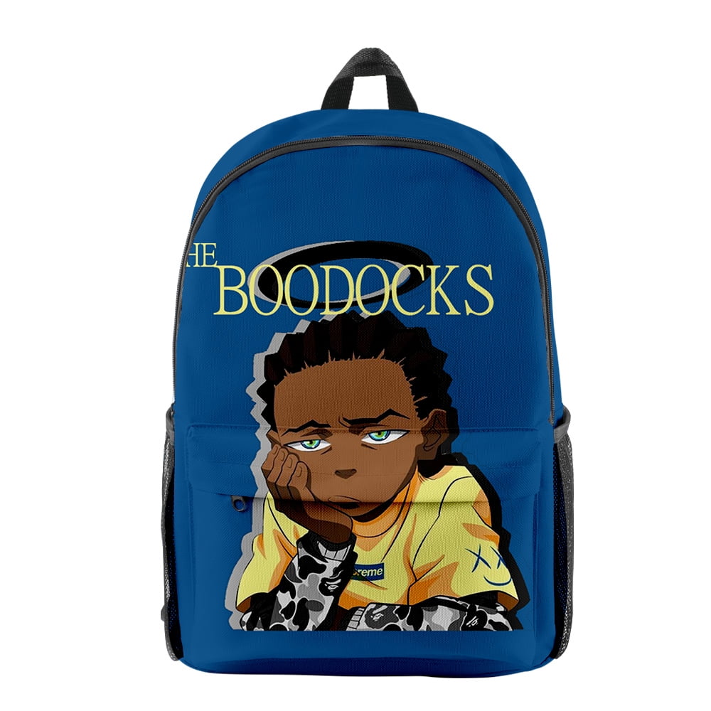 The Boondocks Backpack Unisex Shoulders Bag Fashion 3D Prints Casual ...