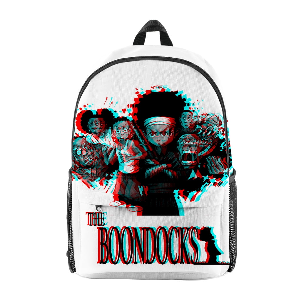 The Boondocks Backpack Unisex Shoulders Bag Fashion 3D Prints Casual ...