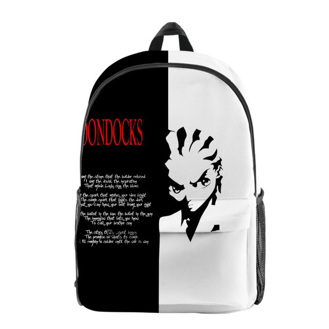 The Boondocks Backpack Unisex Shoulders Bag Fashion 3D Prints Casual ...