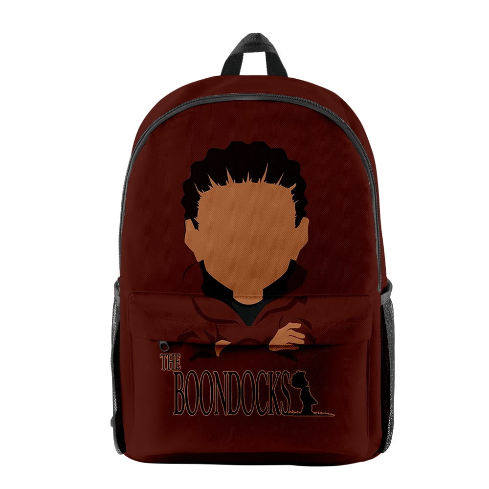 The Boondocks Backpack Unisex Shoulders Bag Fashion 3D Prints Casual ...
