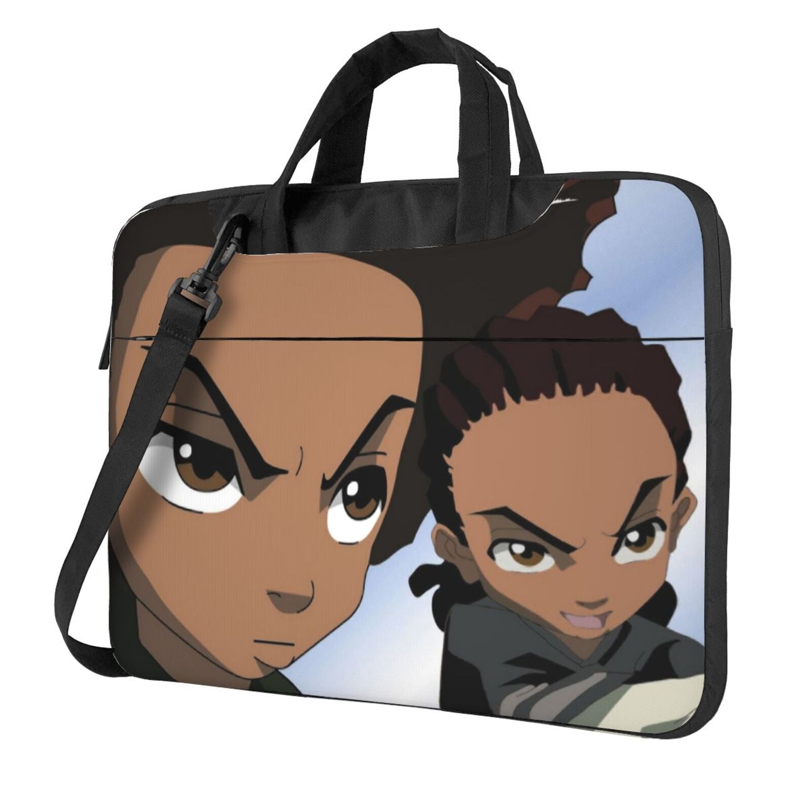 The Boondocks Characters Laptop Bag Portable Single Shoulder Laptop ...