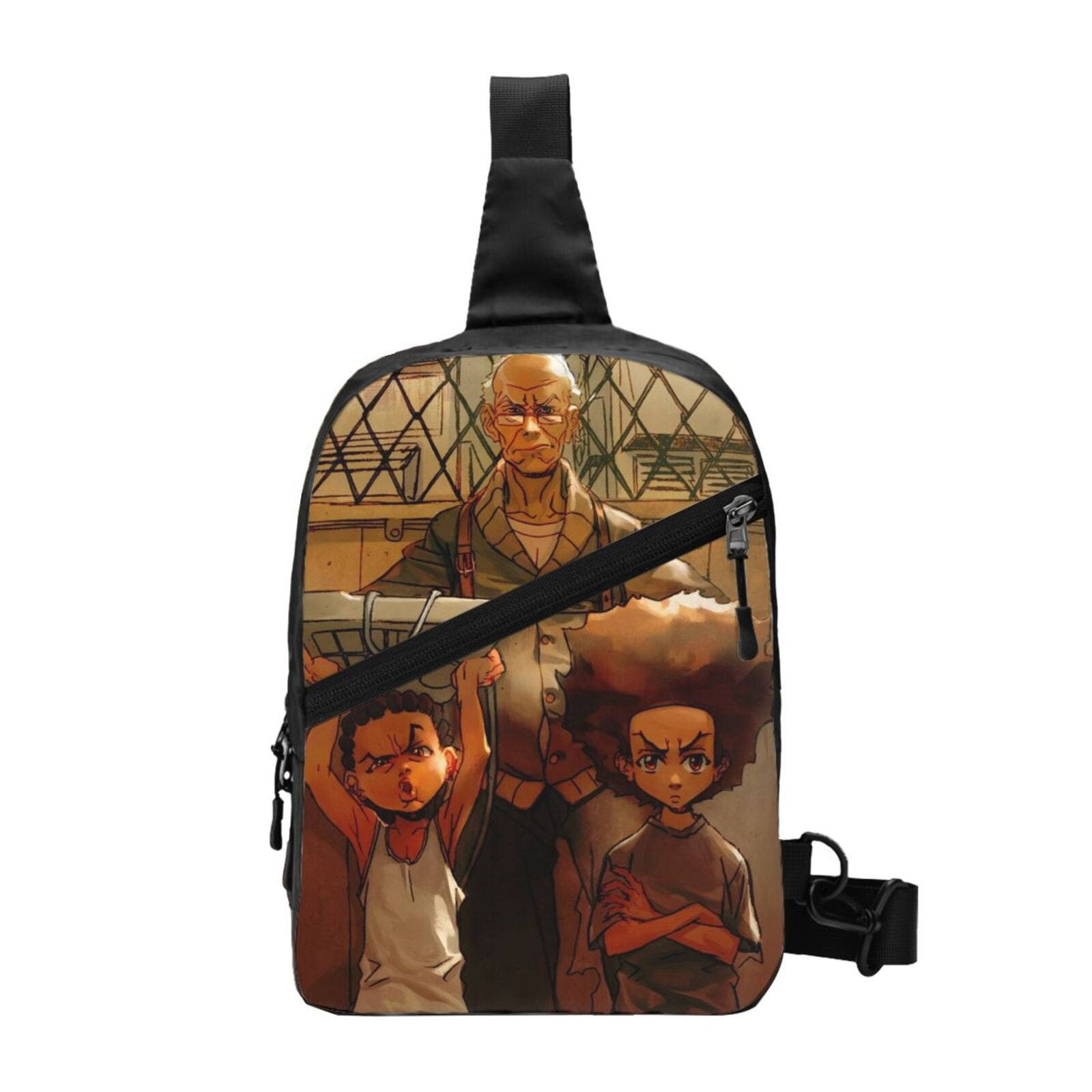 The Boondocks Crossbody Bag Chest Backpack Compact Foldable Shoulder ...