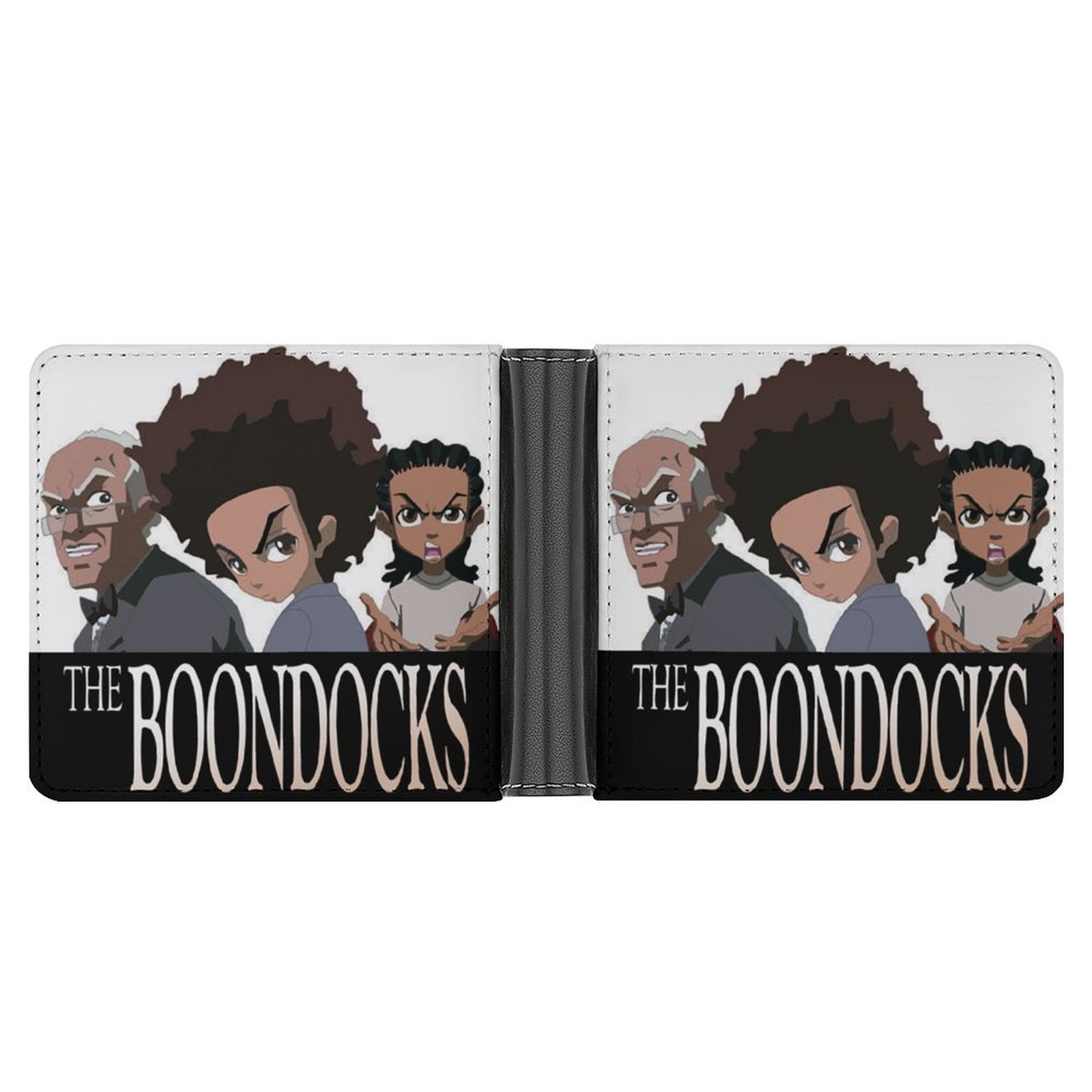The Boondocks Fashion Bifold Wallet Large Capacity Slim Minimalist ...