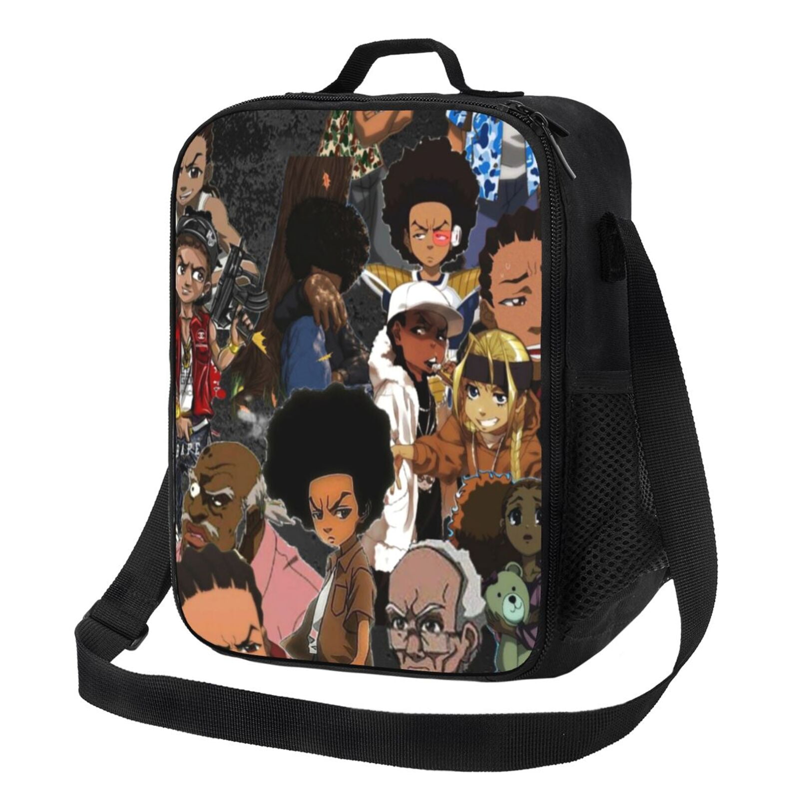 The Boondocks Insulated Lunch Bags Bento Bag Zipper Portable Lunch-Box ...