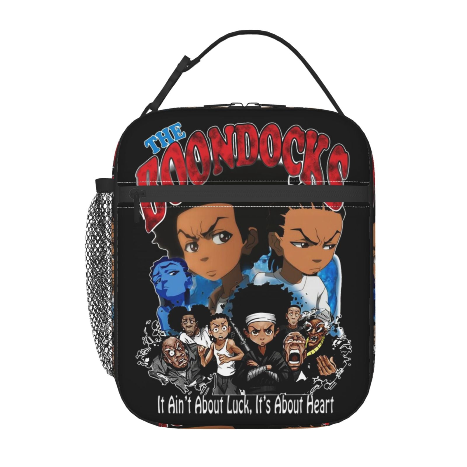 The Boondocks Insulated Lunch Bag Lunch Box for Women Men Black Lunch ...
