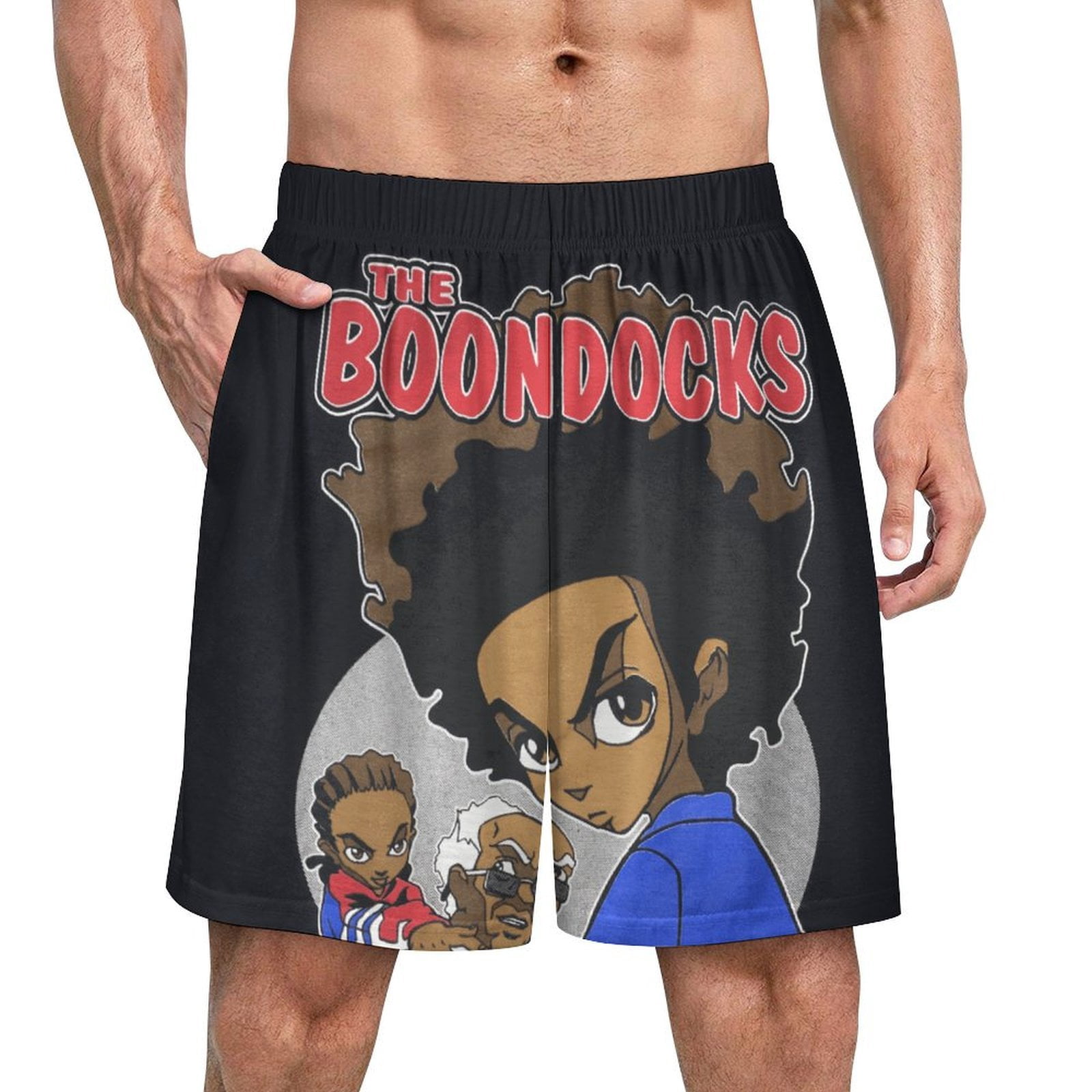 The Boondocks Men's Short Pajama Pants Soft Trendy Sleep Shorts ...