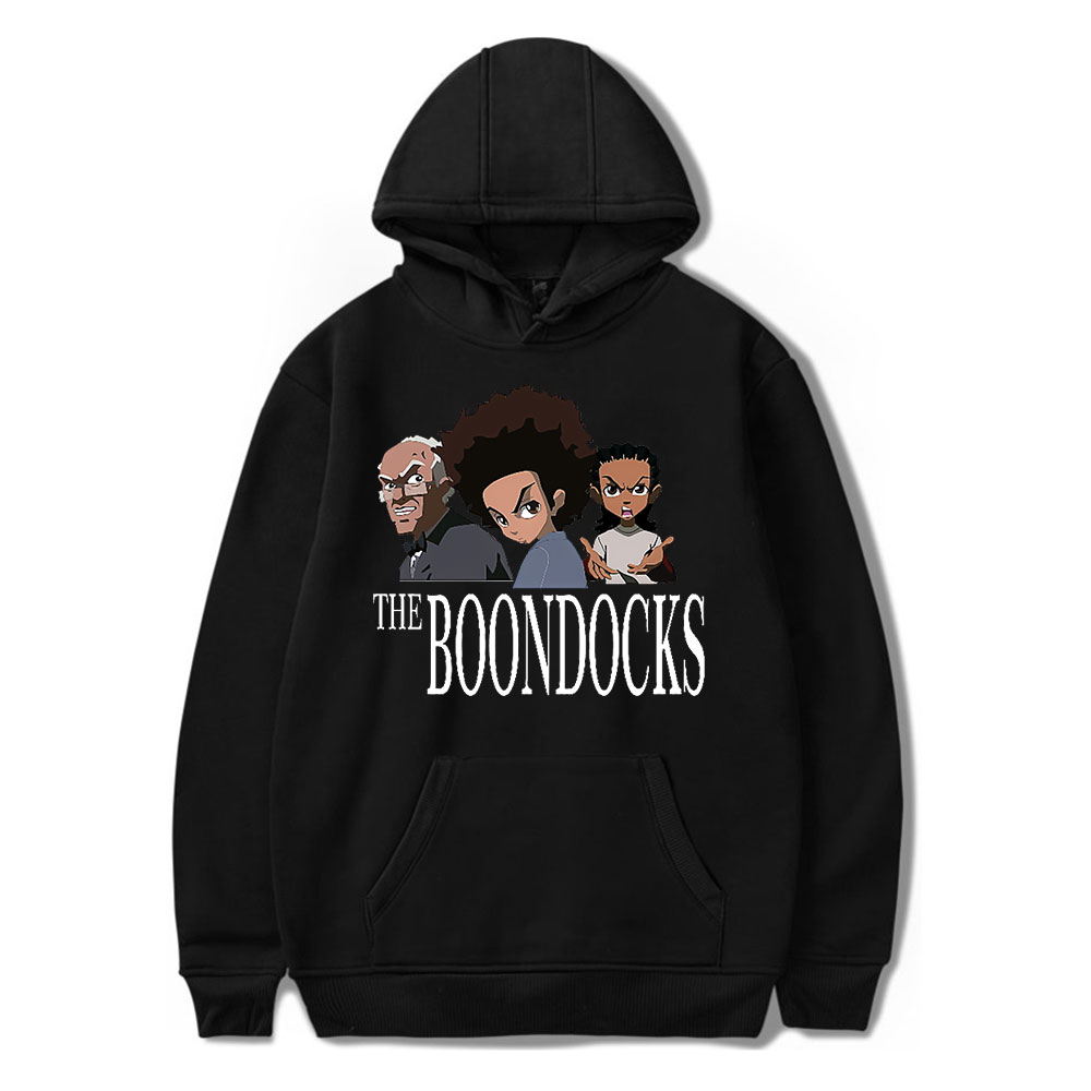 The Boondocks Merch Men Hoodies Sweatshirt Fashion Streetwear Casual ...