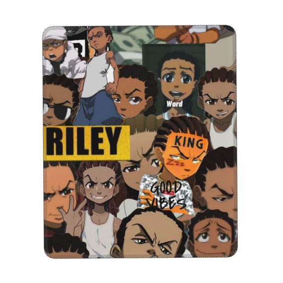 The Boondocks Mousepad Non-Slip Rubber Base Computer Mouse Pads 10 X 12 ...