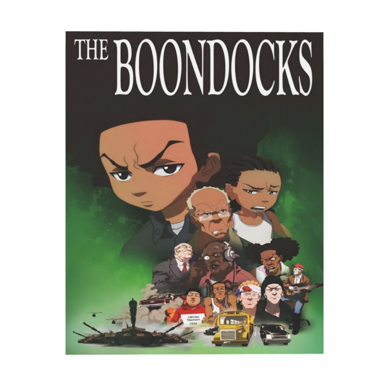 The Boondocks Posters, Anime Frameless Wall Poster, Japan Anime Home ...