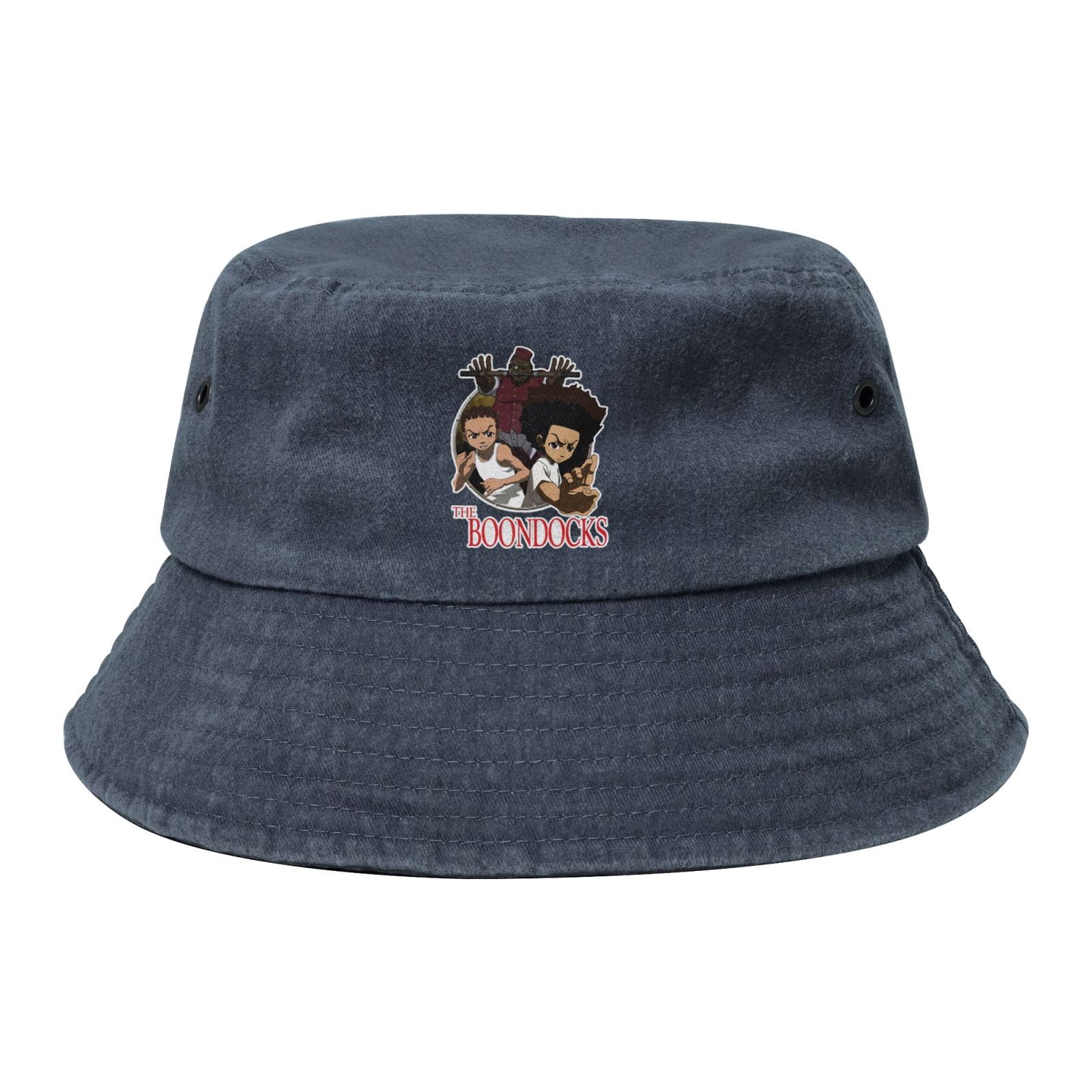 The Boondocks Summer Bucket Hat Fishing Hat Wide Brim Sun Hat with UV ...