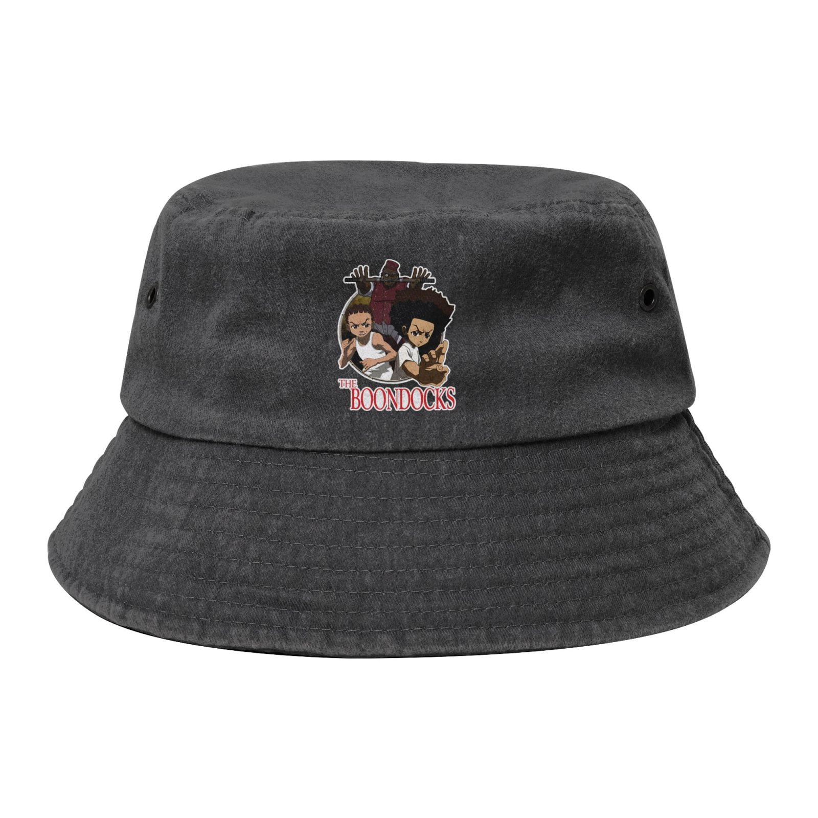 The Boondocks Summer Bucket Hat Fishing Hat Wide Brim Sun Hat with UV ...