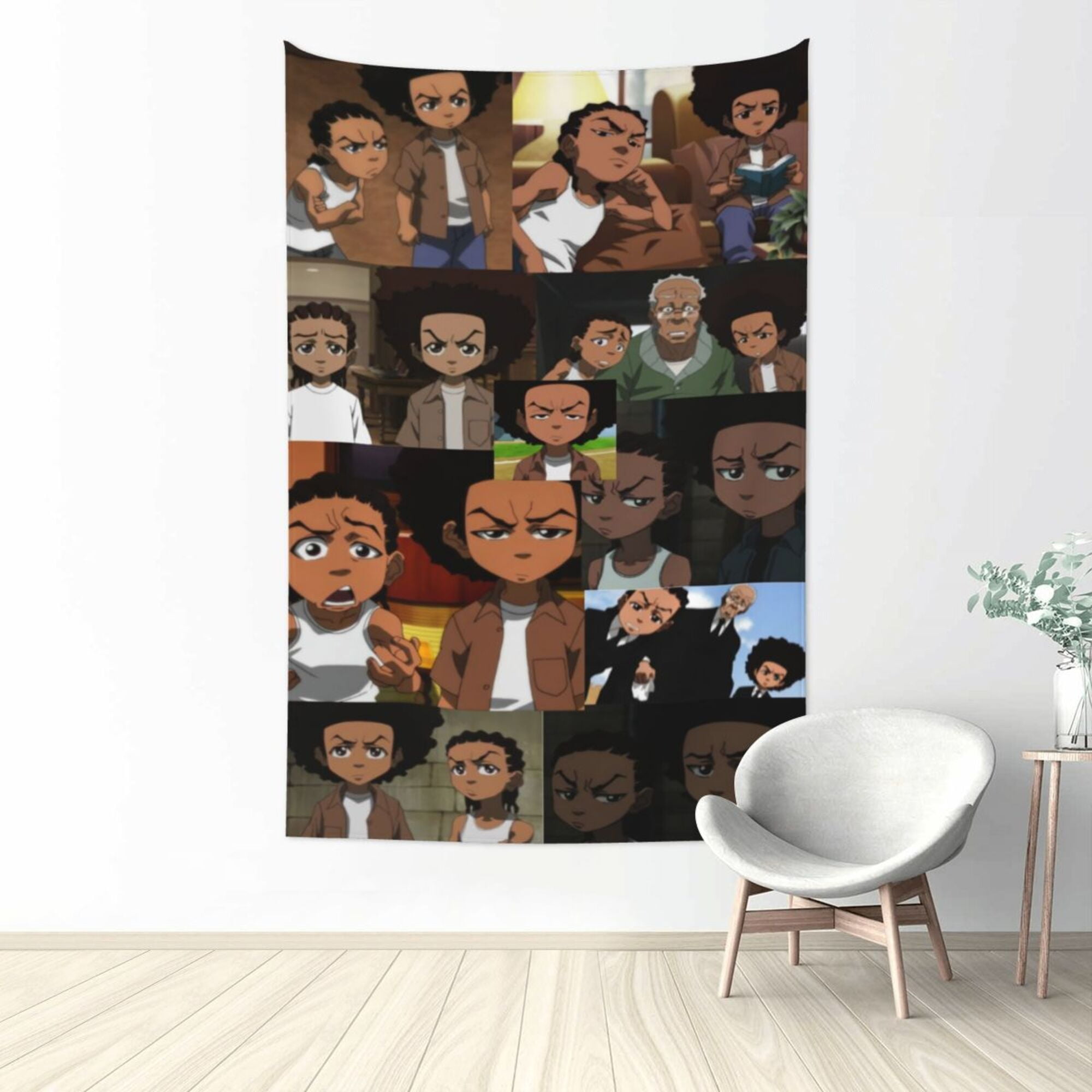 The Boondocks Tapestry Large Banner Wall Hanging Tapestries Aesthetic ...