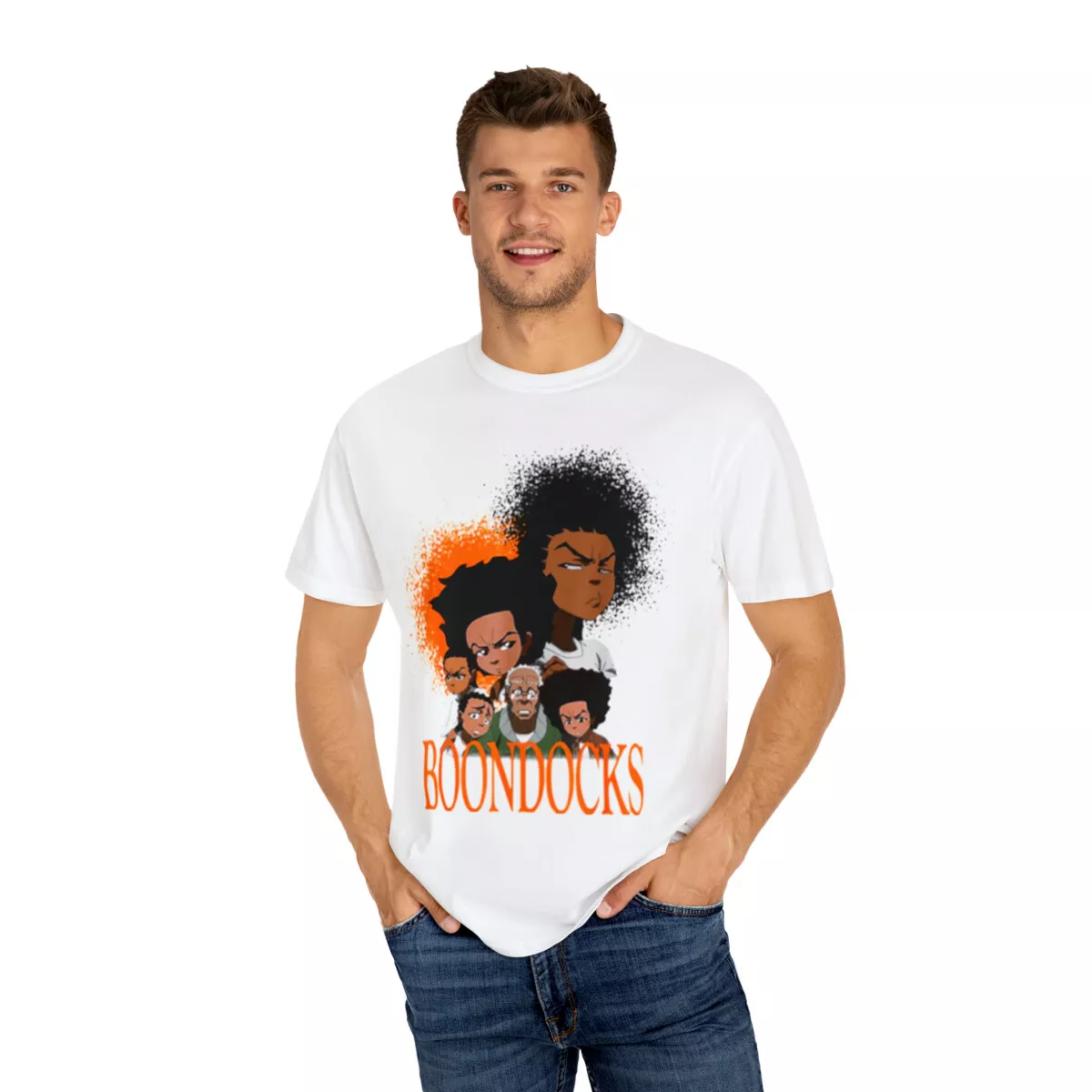 The Boondocks Tee, Boondocks Unisex T-shirt Hot Trending Shirt Vintage ...
