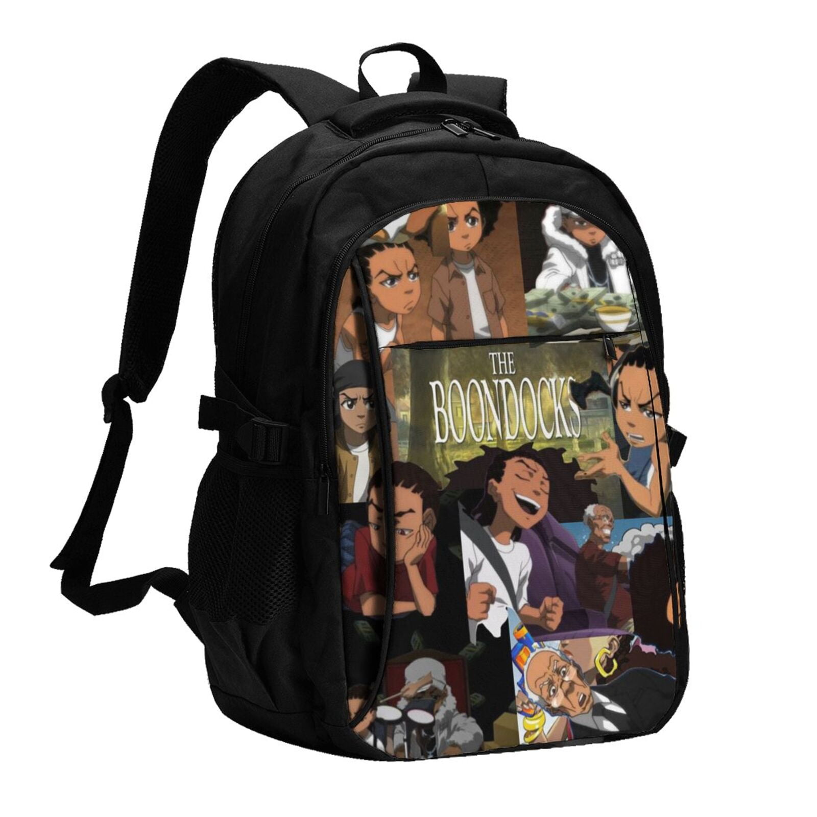 The Boondocks Travel Backpack With Usb Port Stylish Unisex Hiking ...