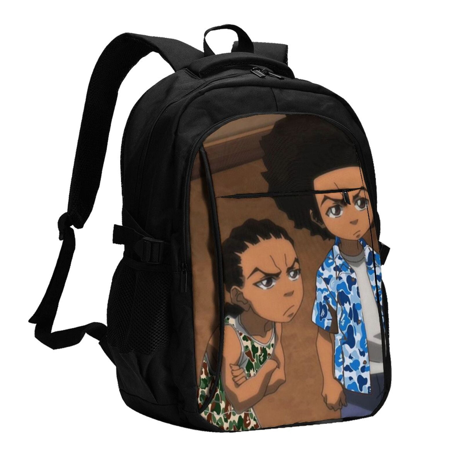 The Boondocks Travel Backpack With Usb Port Stylish Unisex Hiking ...