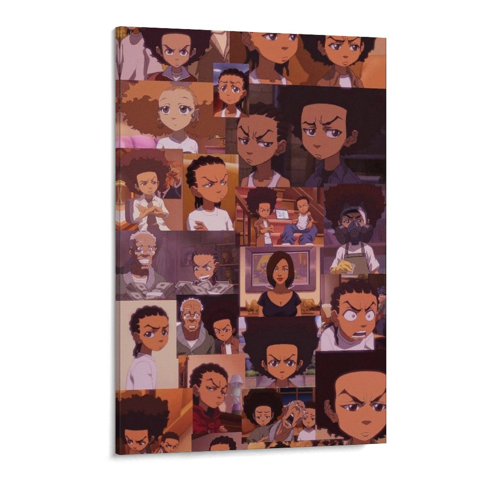 The Boondocks Wall Art, Canvas Hanging Painting, Artwork for Living ...