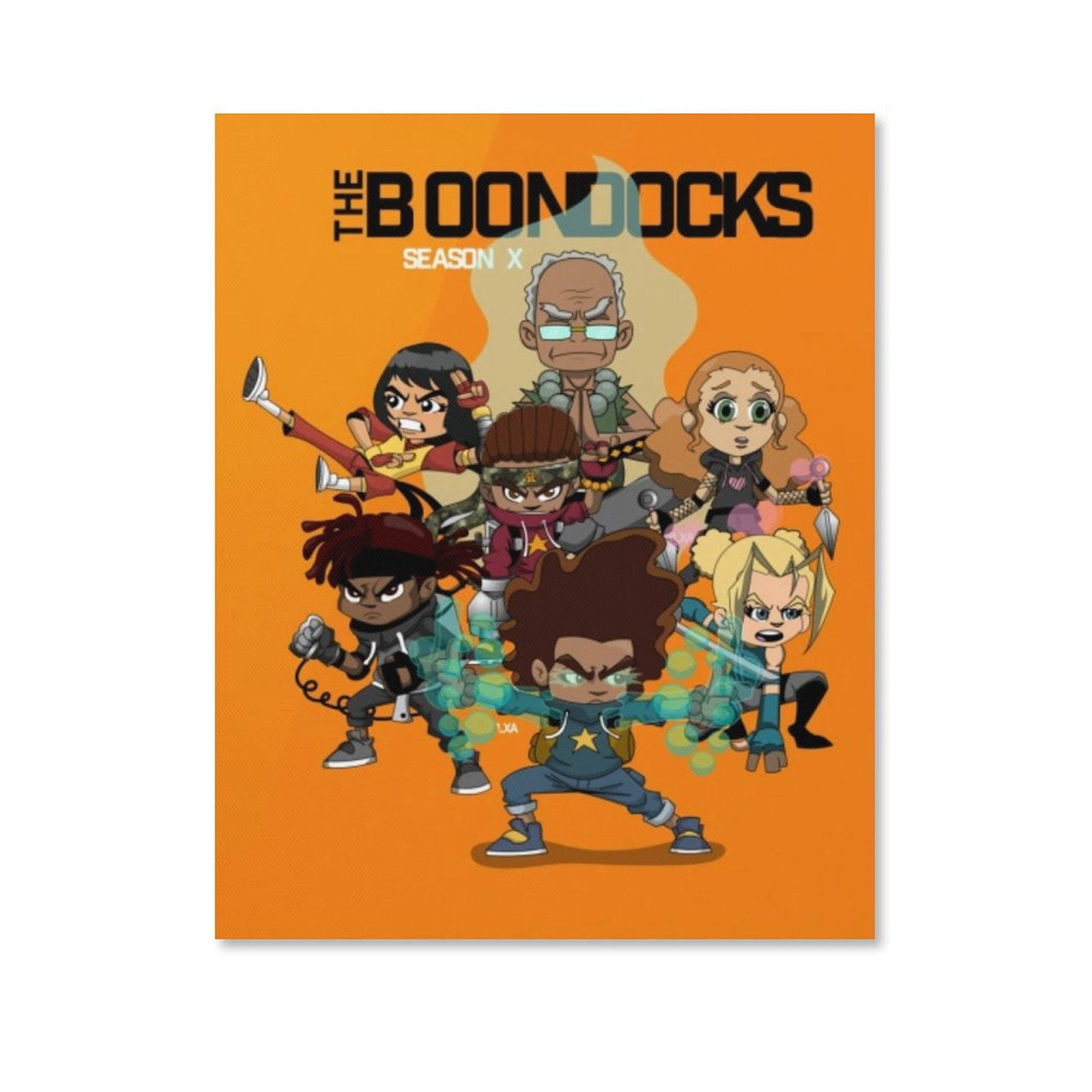 The Boondocks Wall Art, Canvas Hanging Painting, Artwork for Living ...