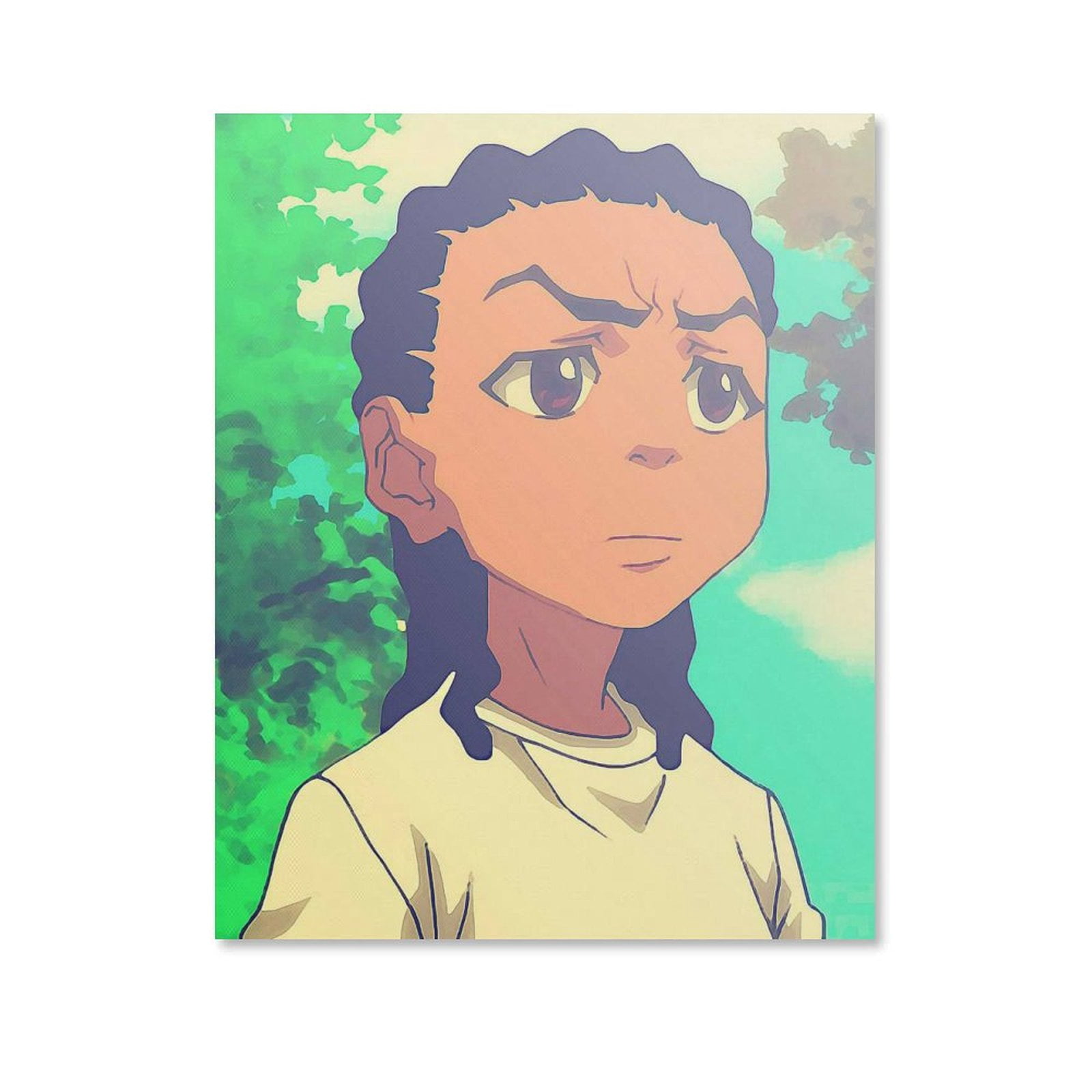 The Boondocks Wall Art, Canvas Hanging Painting, Artwork for Living ...