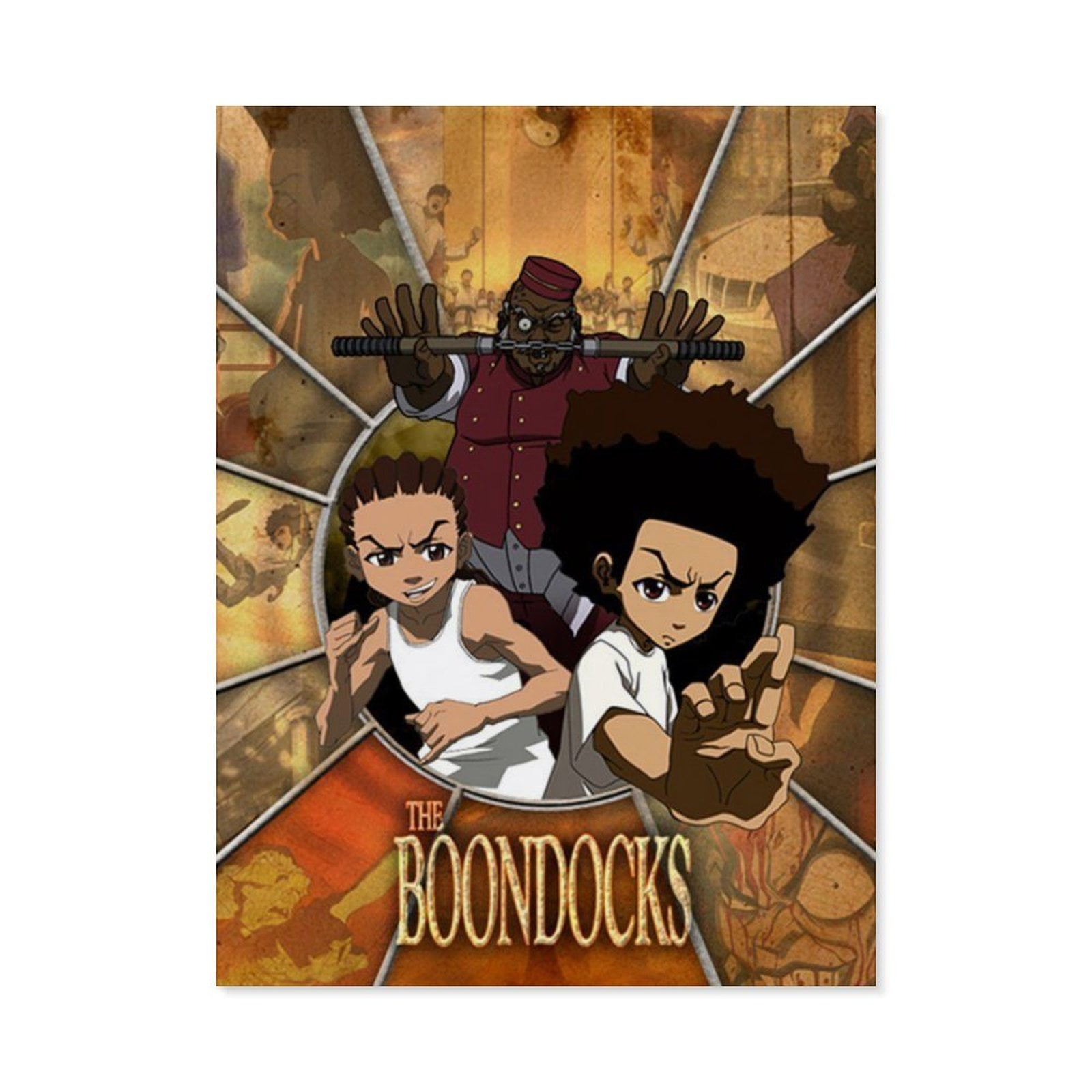 The Boondocks Wall Art, Canvas Hanging Painting, Artwork for Living ...