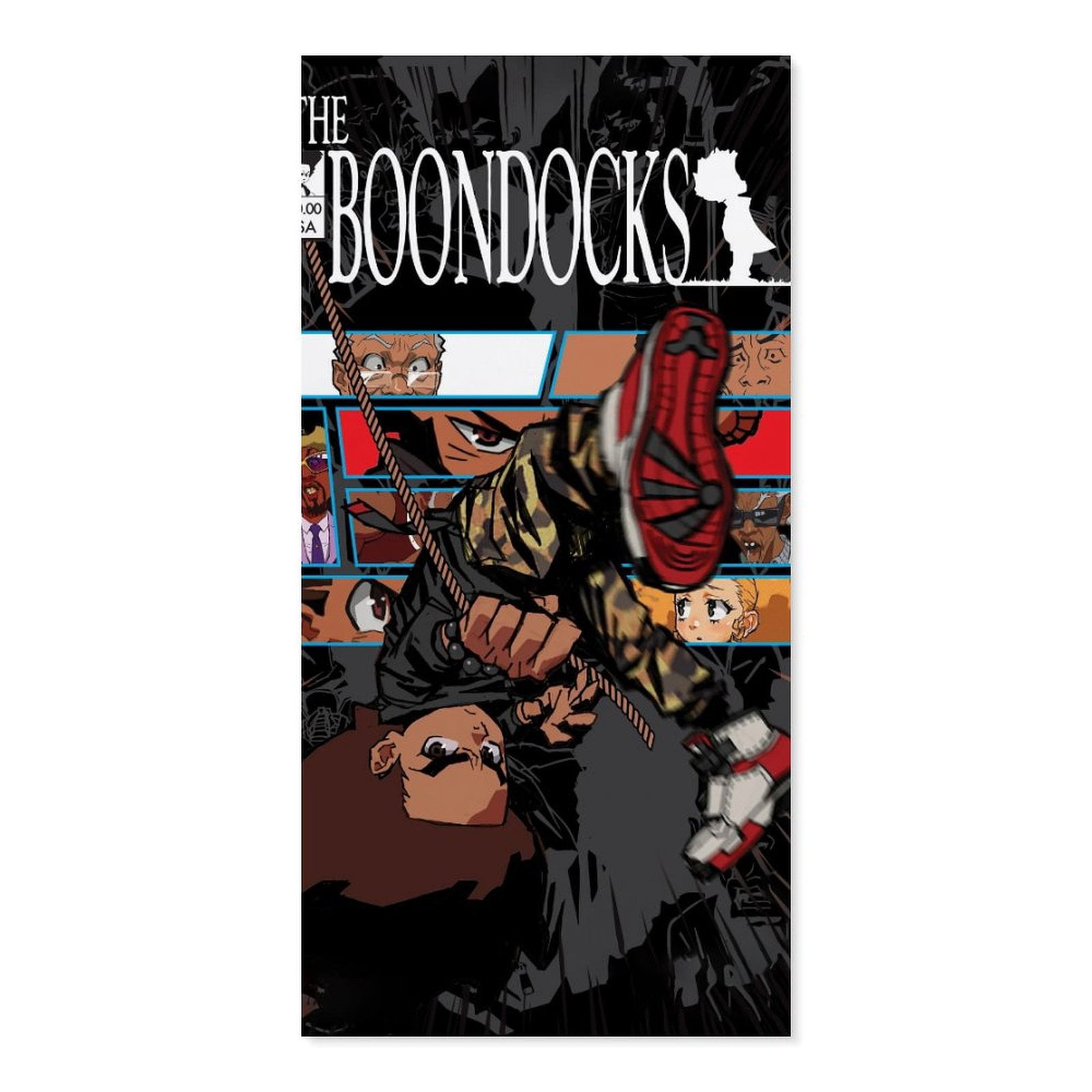 The Boondocks Wall Art, Canvas Hanging Painting, Artwork for Living ...