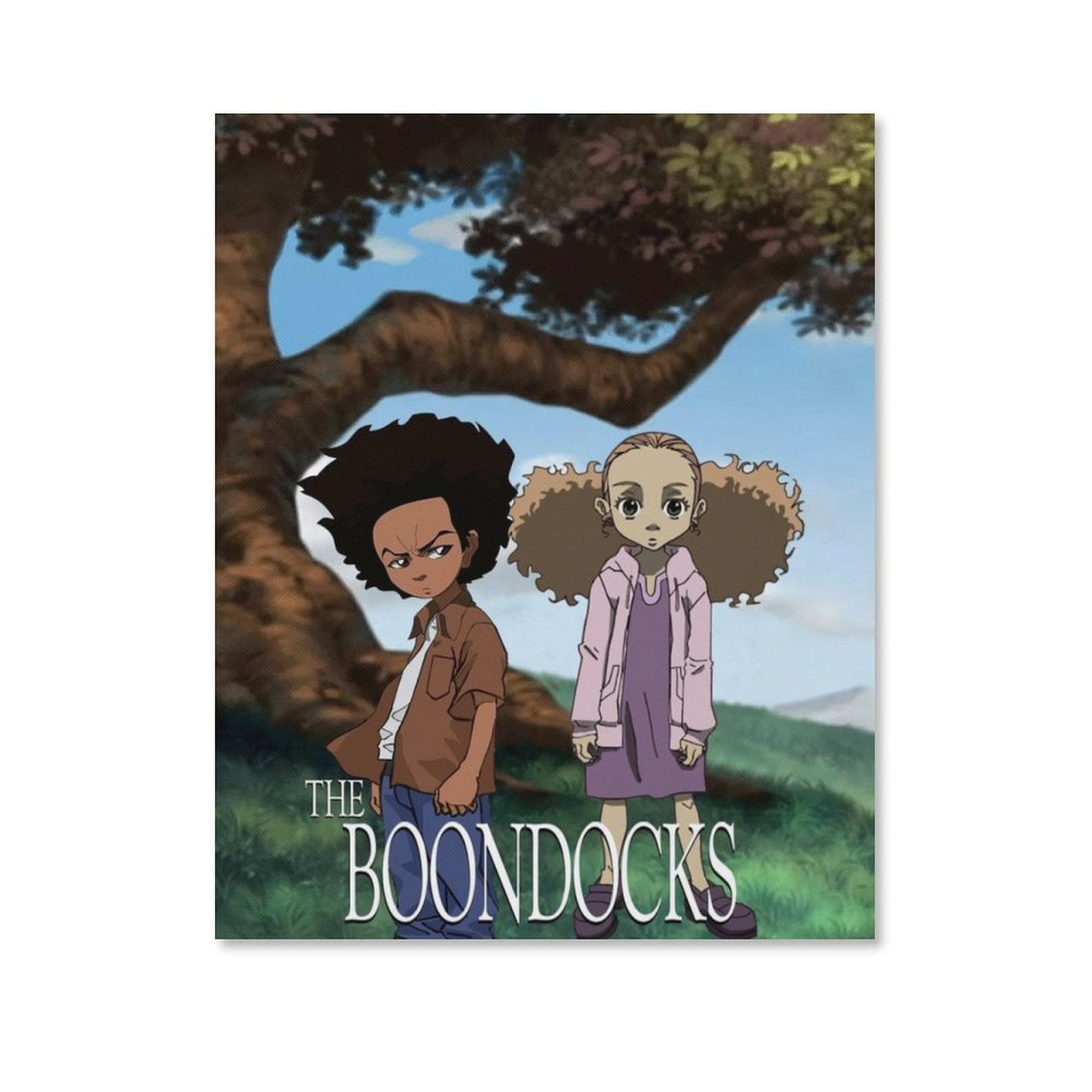 The Boondocks Wall Art, Canvas Hanging Painting, Artwork for Living ...