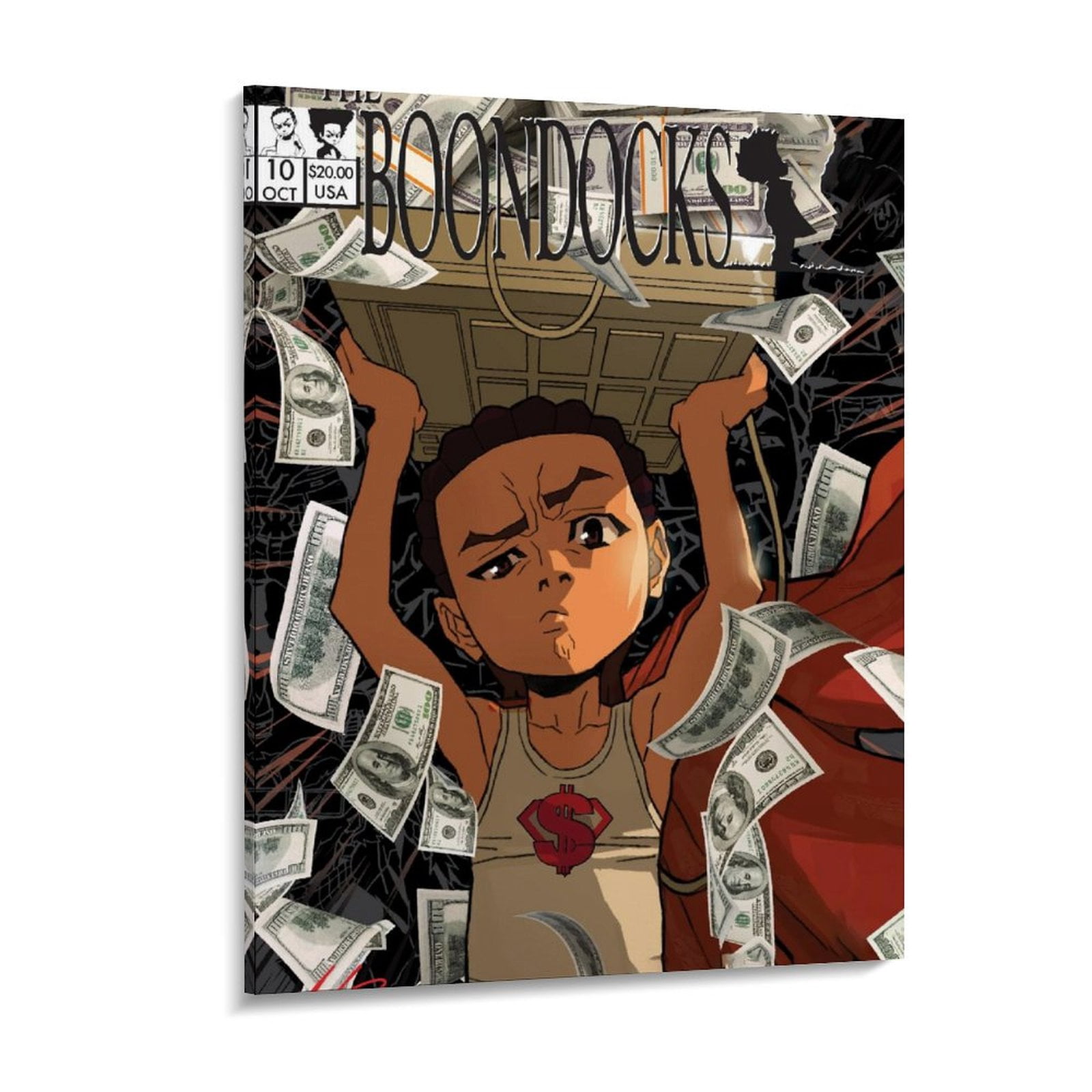 The Boondocks Wall Art, Canvas Hanging Painting, Artwork for Living ...