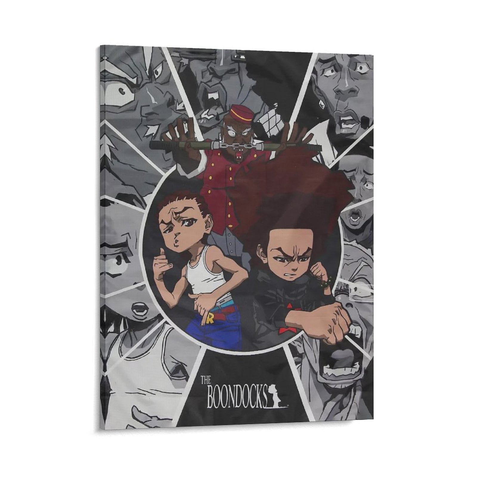 The Boondocks Wall Art, Canvas Hanging Painting, Artwork for Living ...
