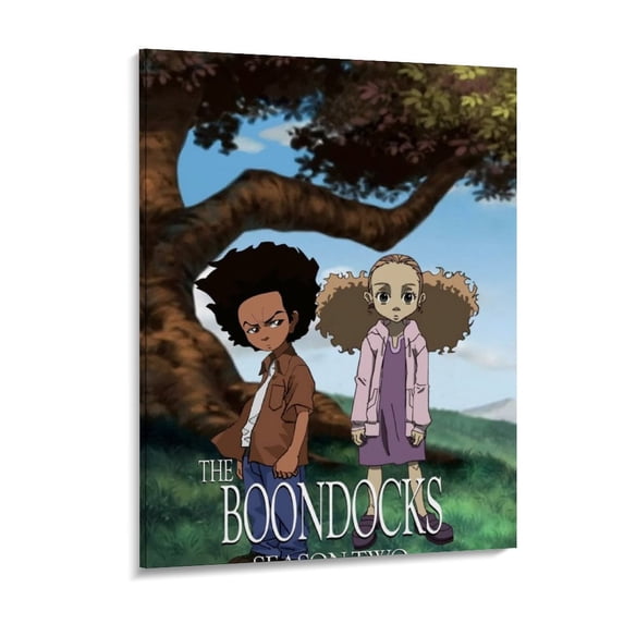 The Boondocks Wall Art, Canvas Hanging Painting, Artwork for Living ...