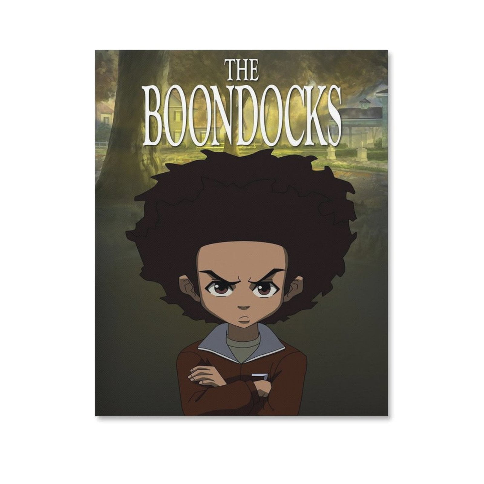 The Boondocks Wall Art, Canvas Hanging Painting, Artwork for Living ...