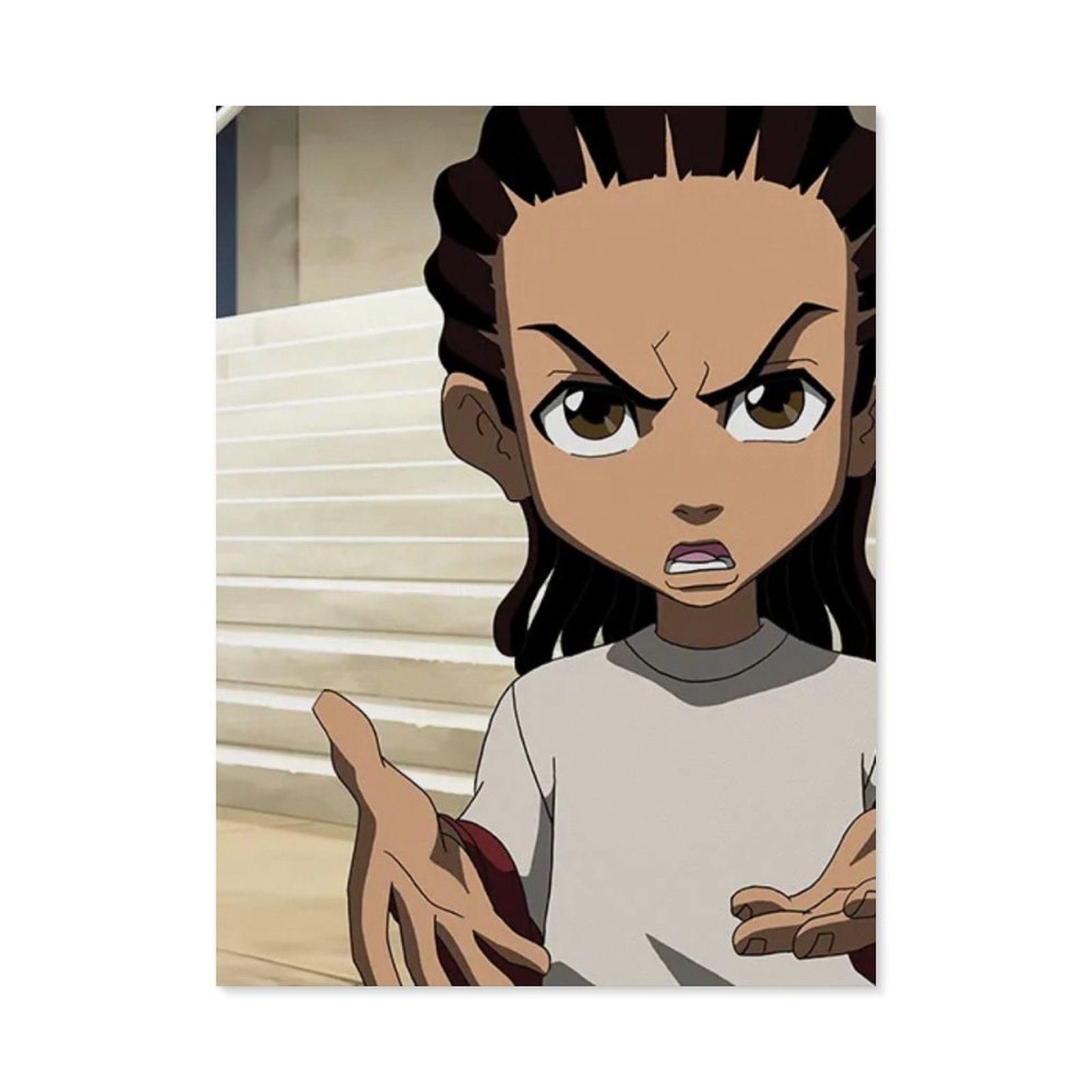 The Boondocks Wall Art, Canvas Hanging Painting, Artwork for Living ...