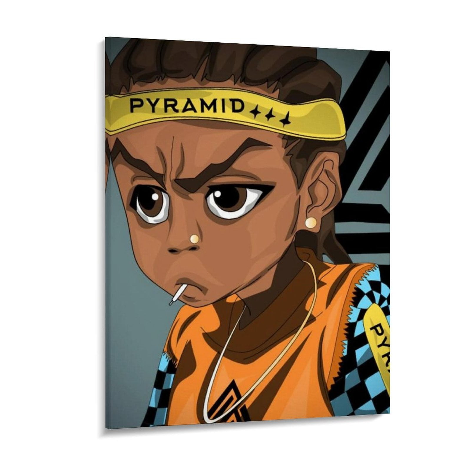 The Boondocks Wall Art, Canvas Hanging Painting, Artwork for Living ...